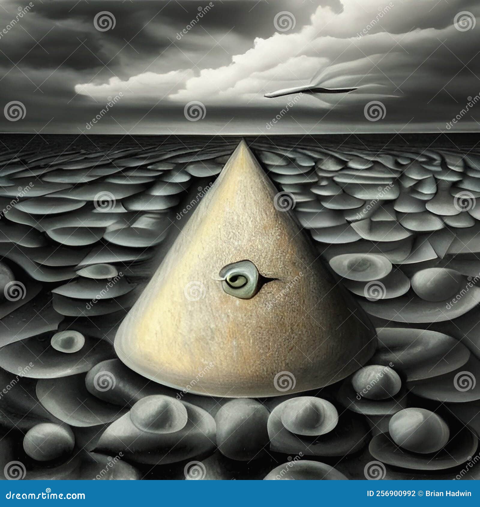 Surreal pyramid path stock photo. Image of pyramid, path - 256900992