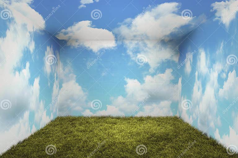 Surreal room stock image. Image of country, beautiful - 28178041