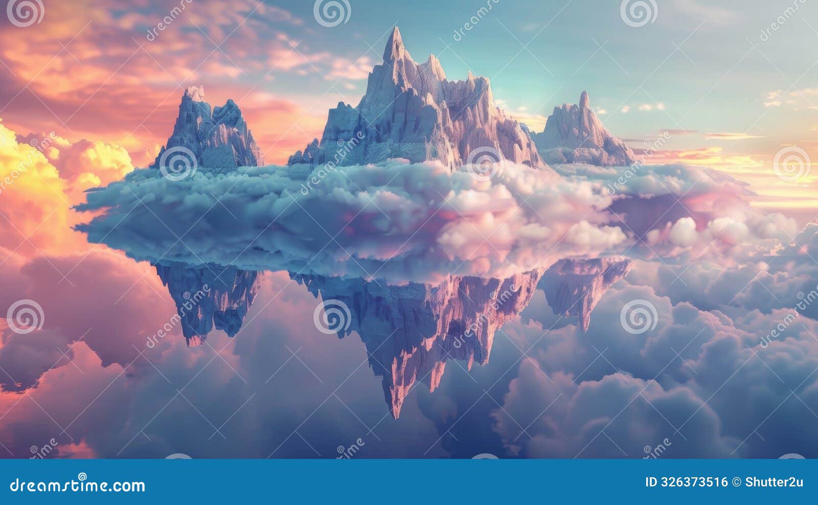 Floating 3D Crystal Ball With Glowing Mystical Energy Stock Image ...