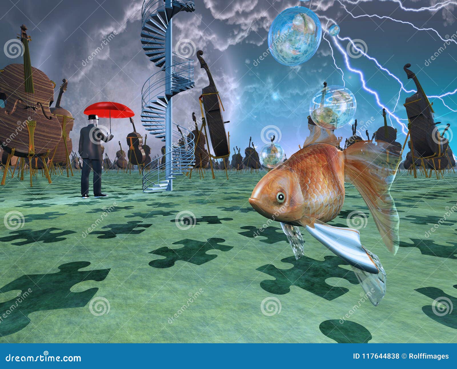 Imagination stock illustration. Illustration of magic - 117644838