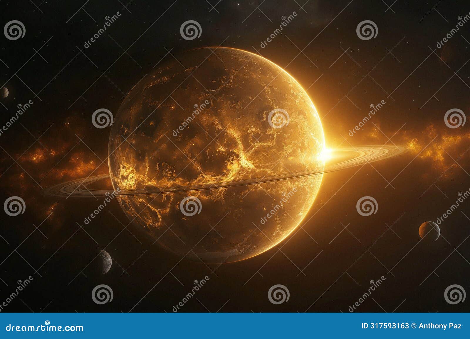 Surreal Solar System: a Celestial Canvas of Wonders and Imagination ...