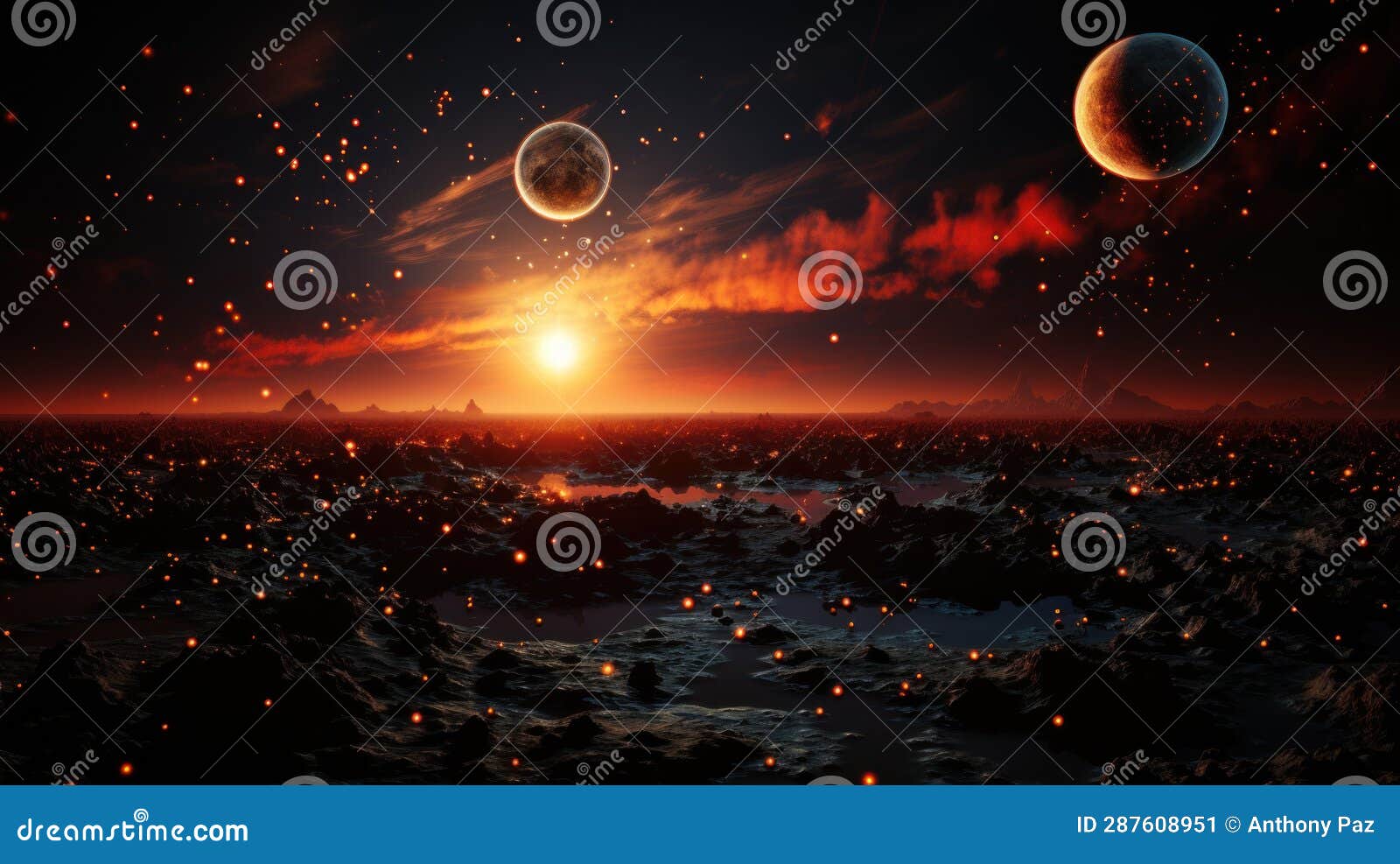 Surreal Solar System: a Celestial Canvas of Wonders and Imagination ...