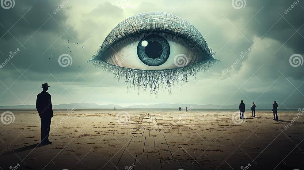 Surreal Unconventional Image Stock Illustration - Illustration of ...