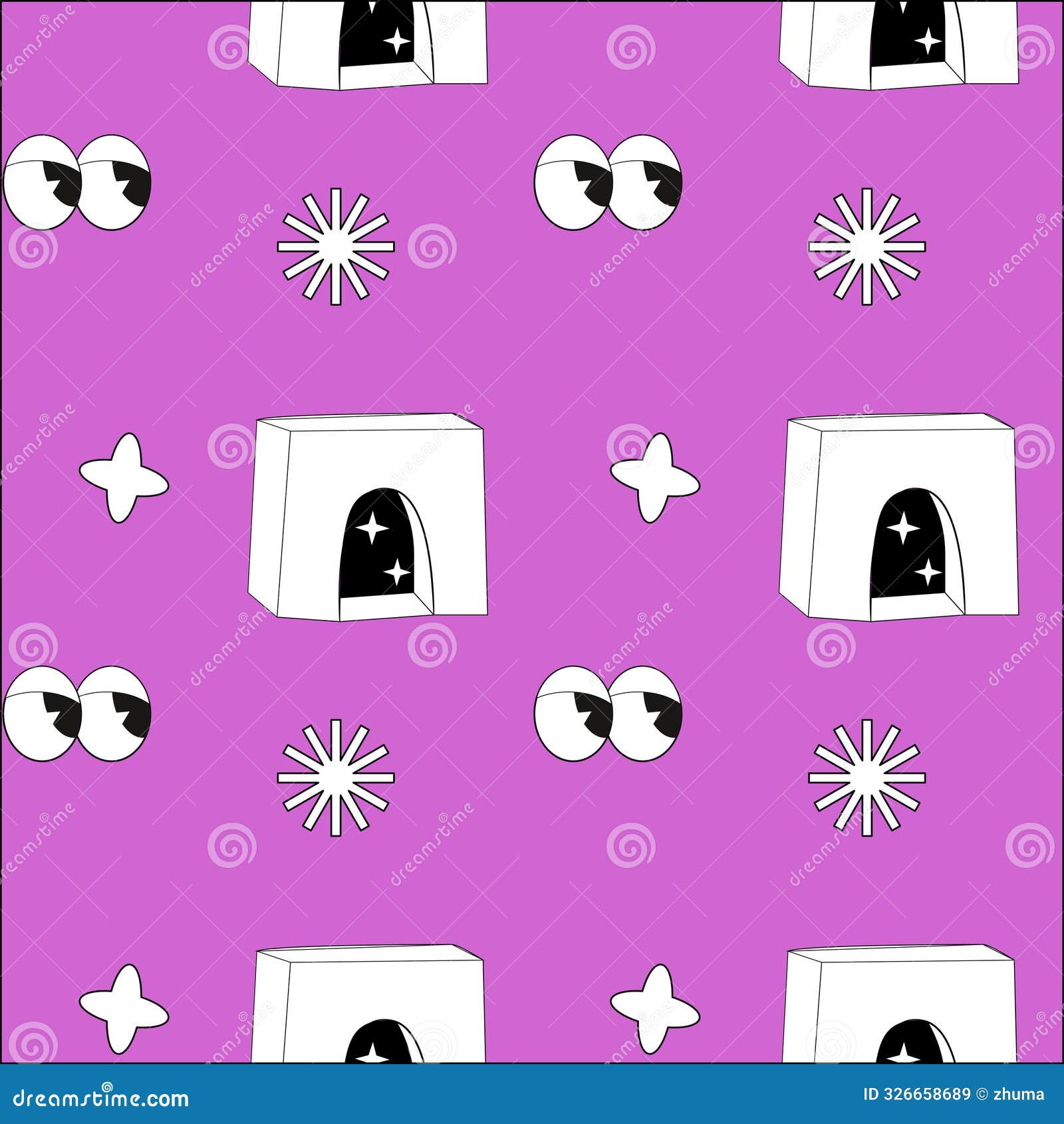 Surrealism Elements Pattern With Abstract Greek Ancient Sculptures ...