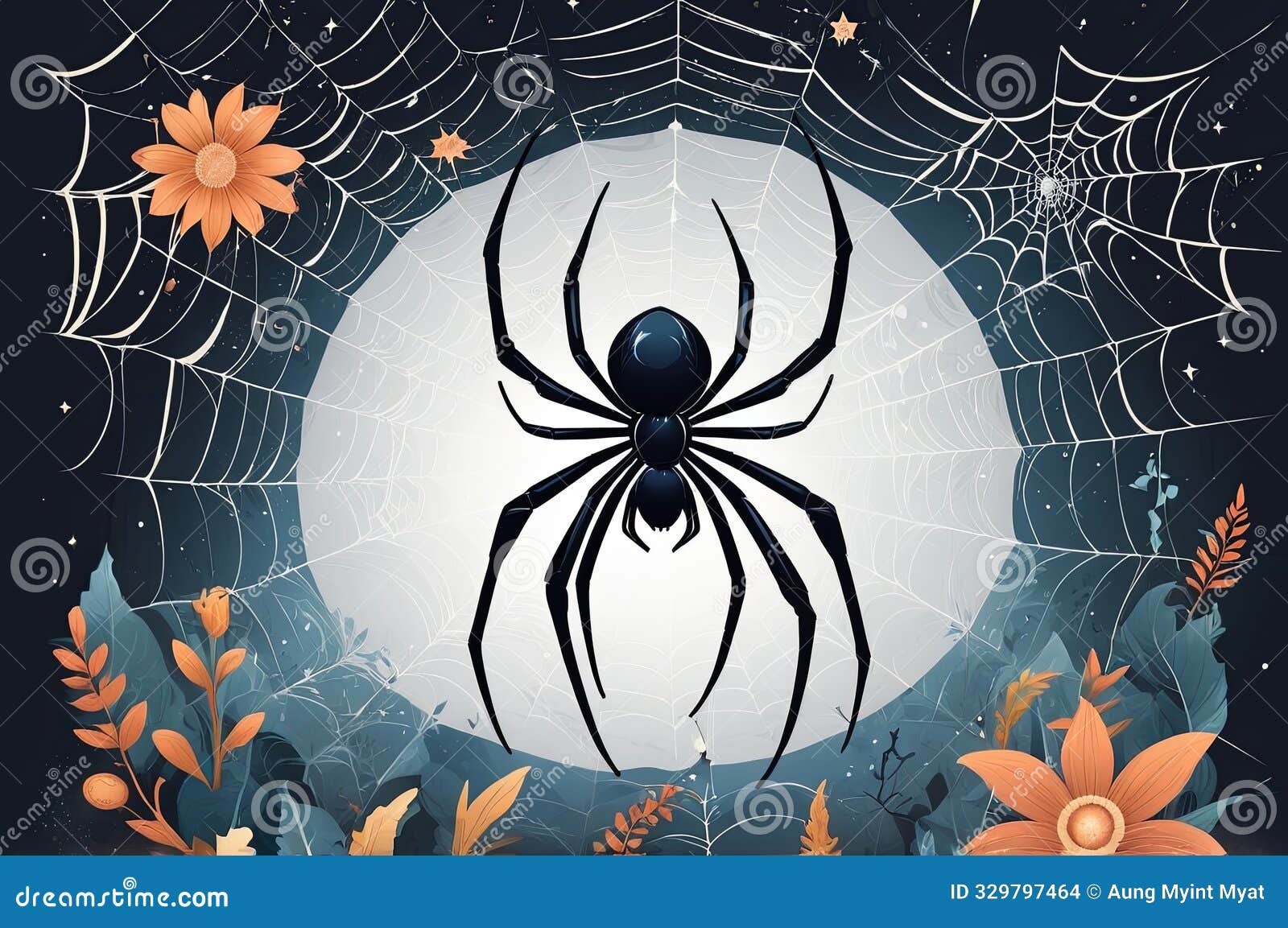 Surrealism, an Image of a Spider Stock Illustration - Illustration of ...