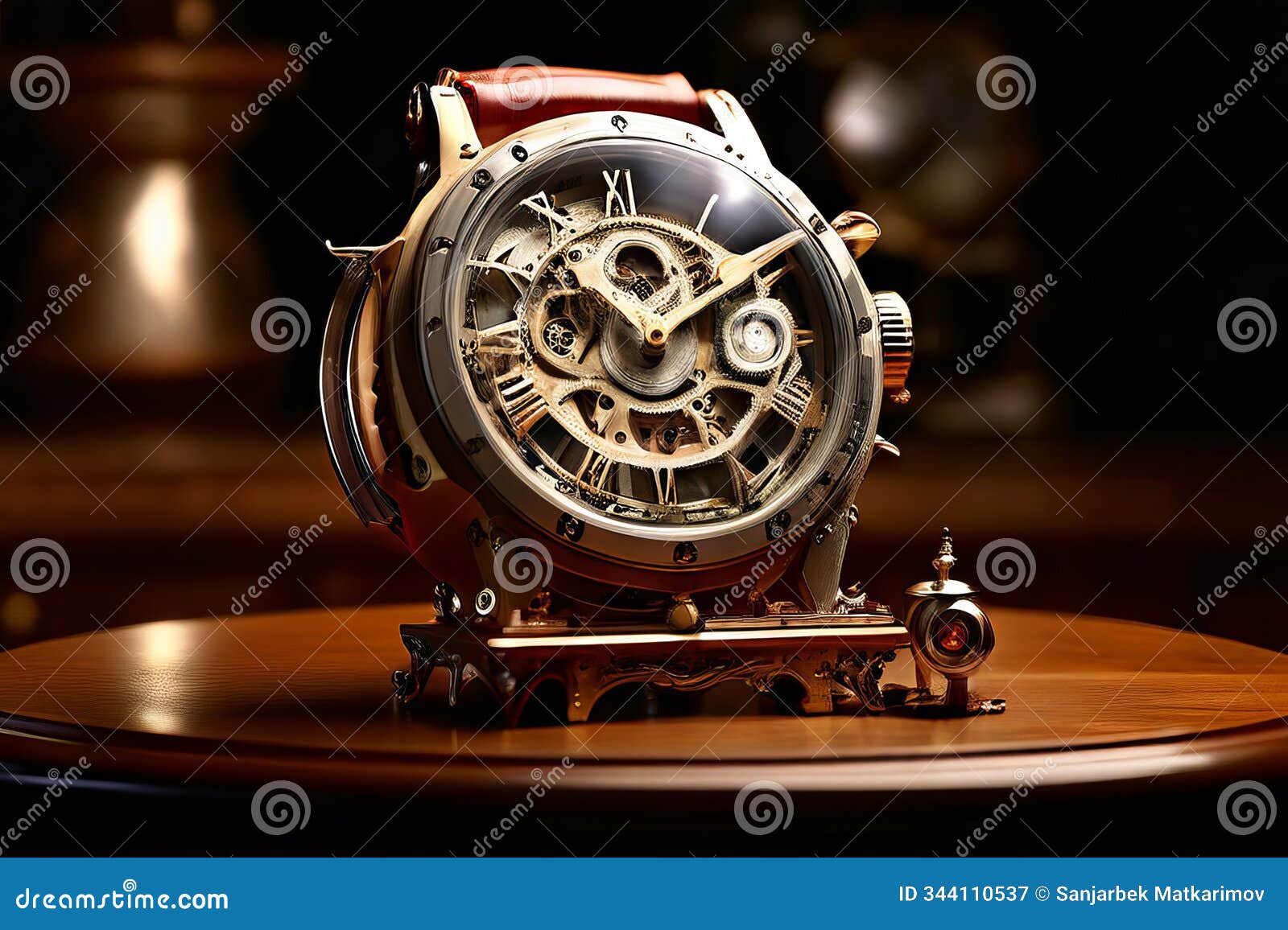 Surrealist Clockwork Timepieces with Elements of Surreal Distort Stock ...