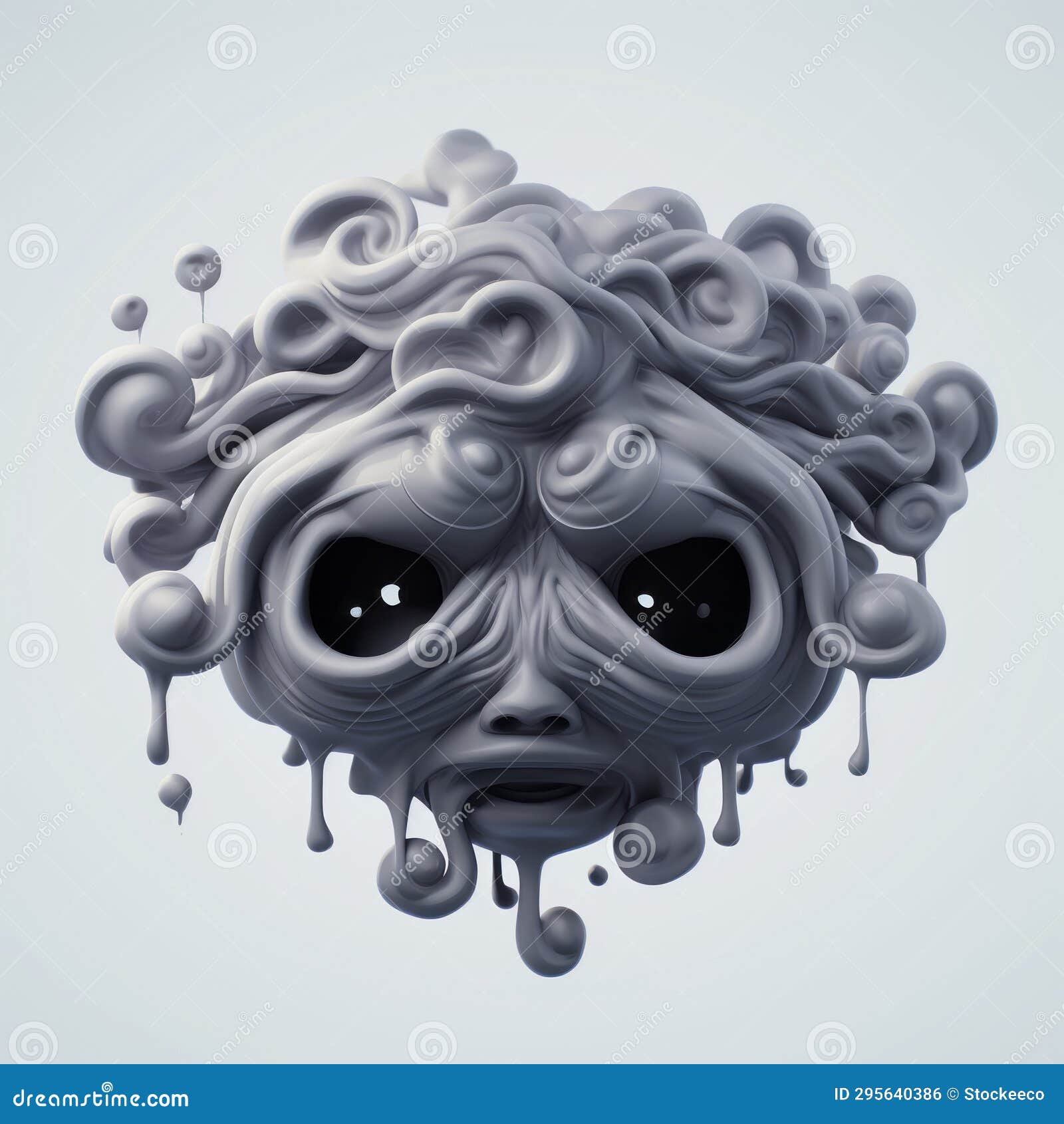 Voodoo Head Esport Logo Design Cartoon Vector | CartoonDealer.com ...