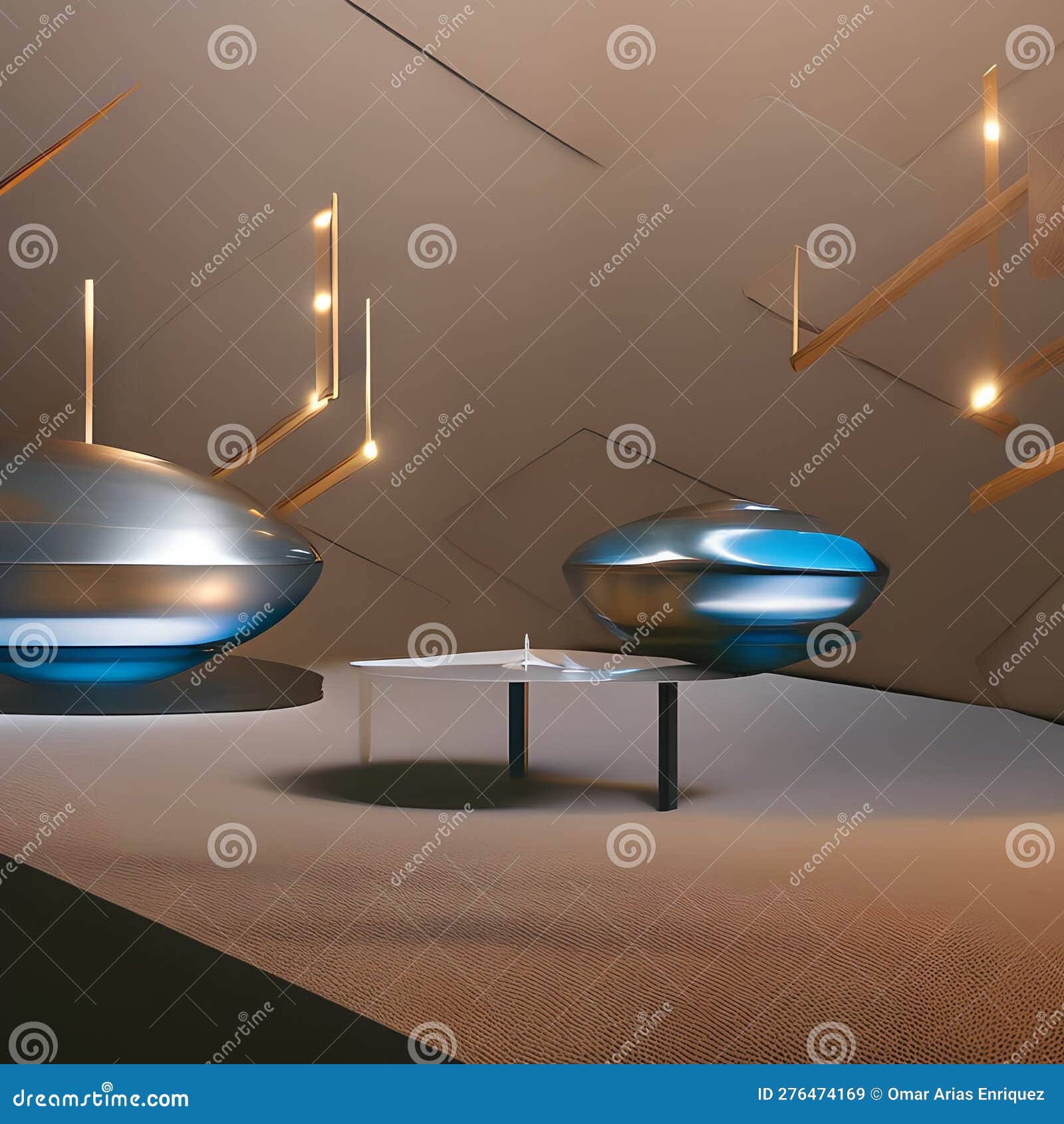 A Surrealistic Composition with Distorted Forms and a Dreamlike ...