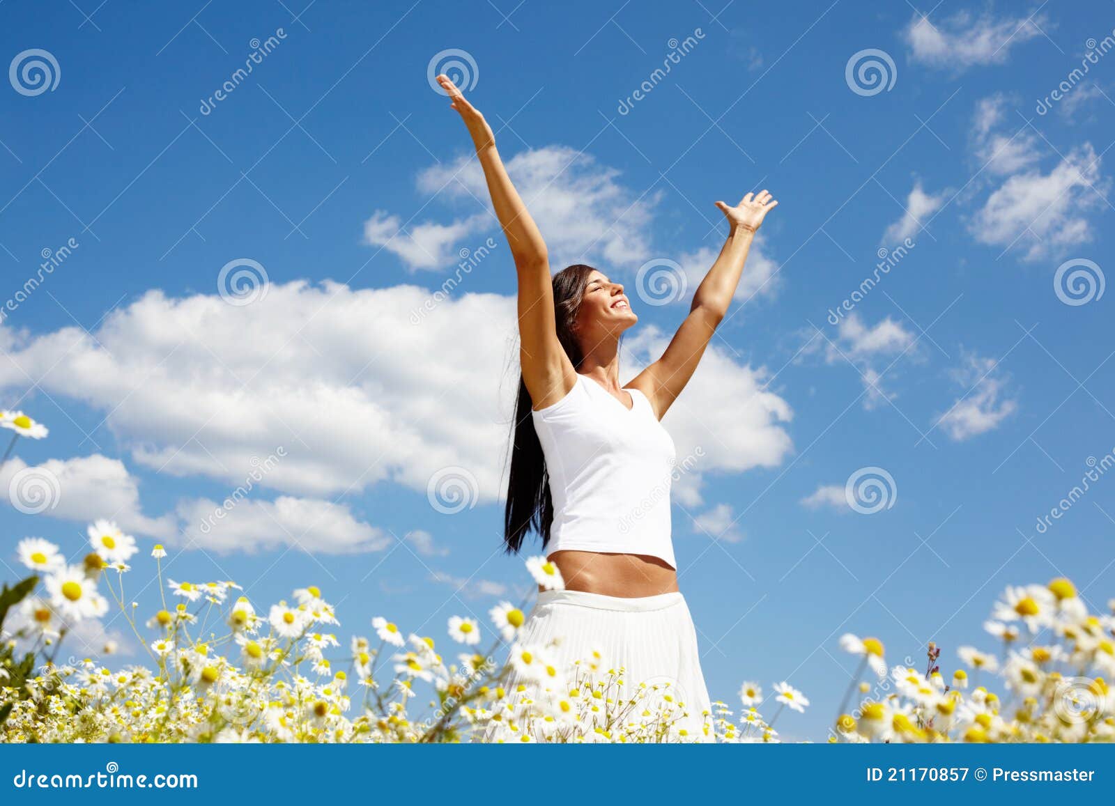 Surrender stock image. Image of femininity, beauty, feminine - 21170857