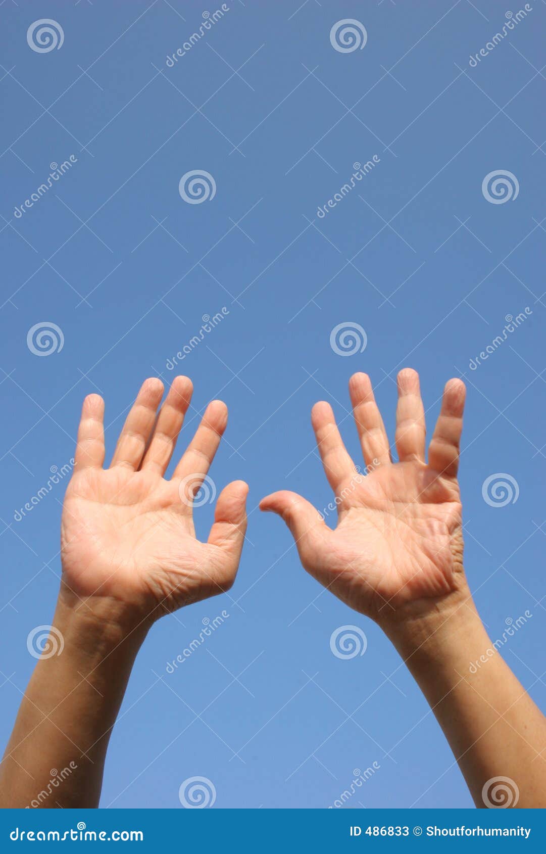 Surrender/Help! stock image. Image of plead, gesturing - 486833