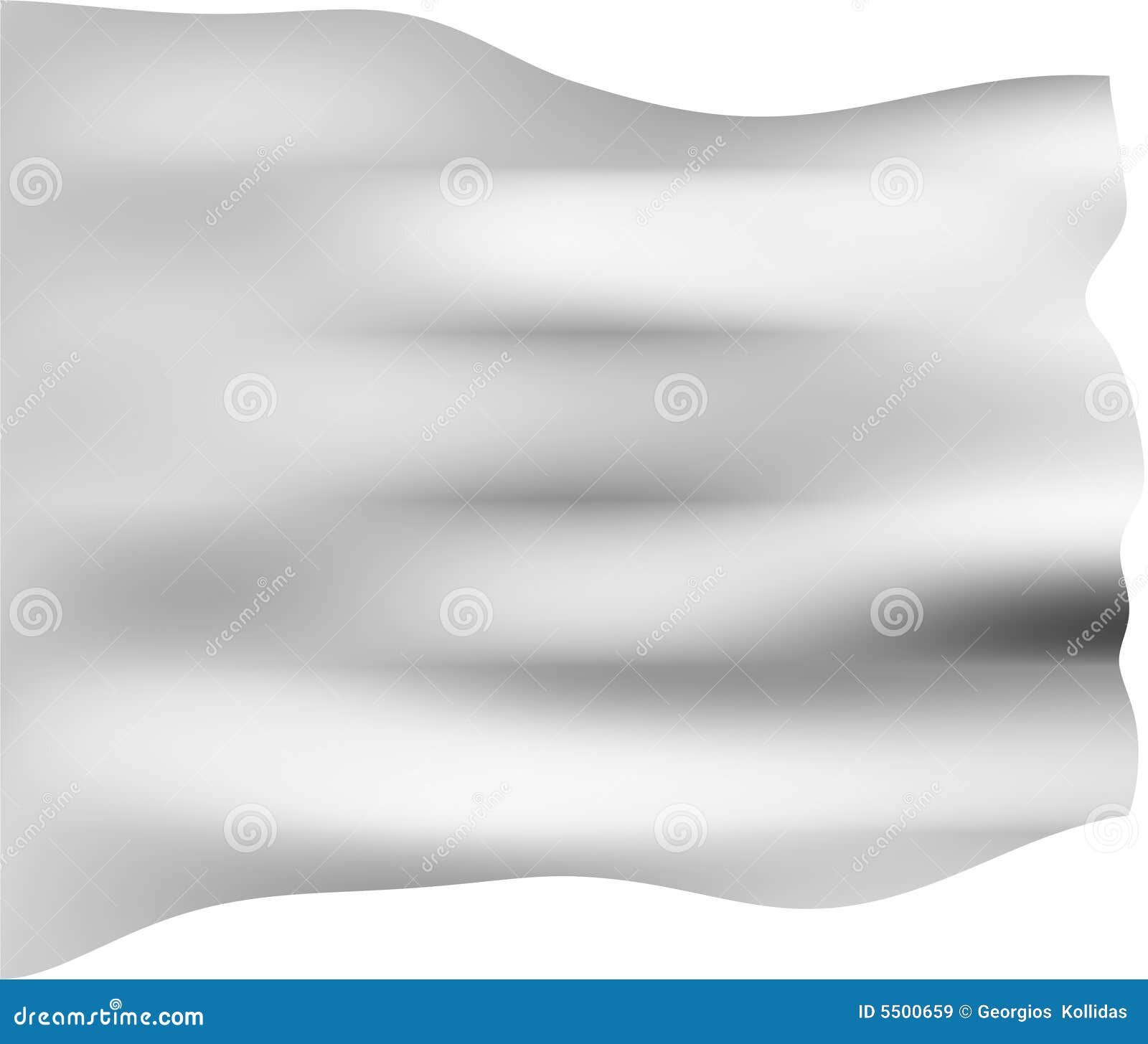 Surrender White Flag stock illustration. Illustration of waving - 5500659