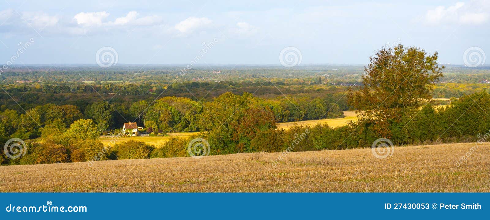 Surrey countryside uk stock image. Image of natural, fields - 27430053