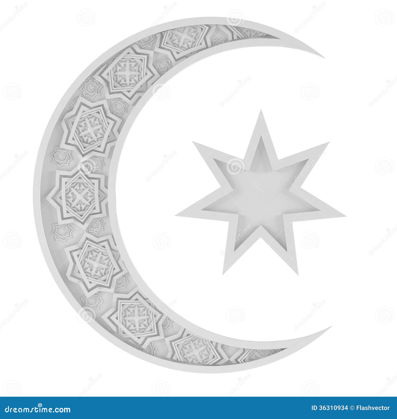Surround Islamic symbol stock illustration. Illustration of islamic ...