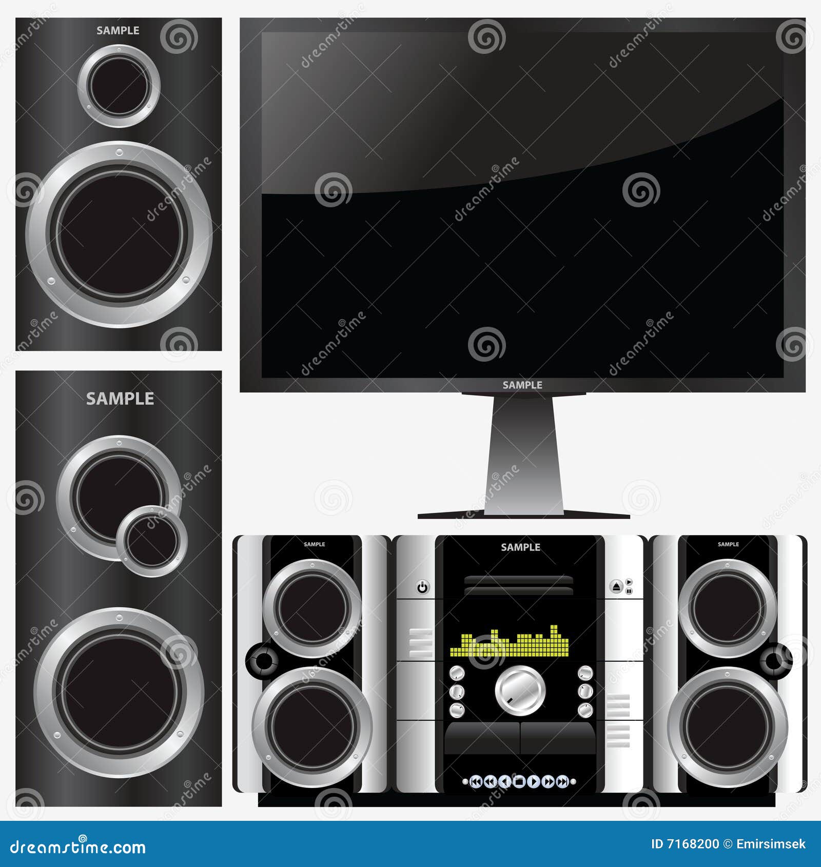 Stereo Cartoons, Illustrations & Vector Stock Images - 143836 Pictures ...