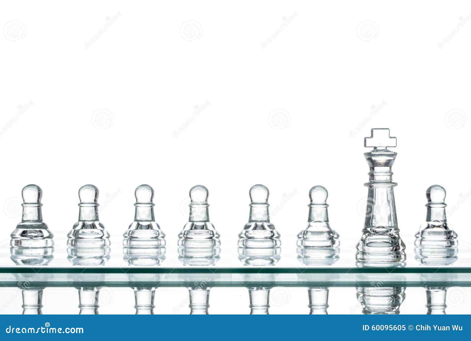 Surrounded King Chess, Business Strategy Stock Image - Image of game ...