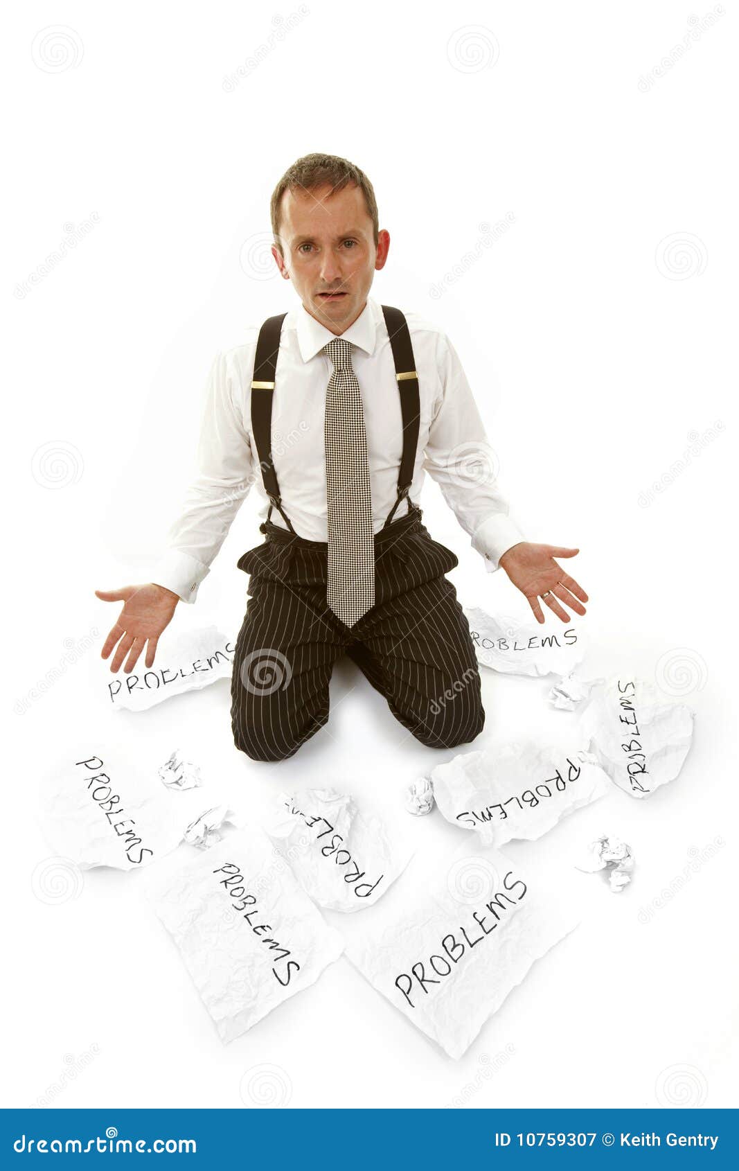 Surrounded by problems stock image. Image of encircled - 10759307