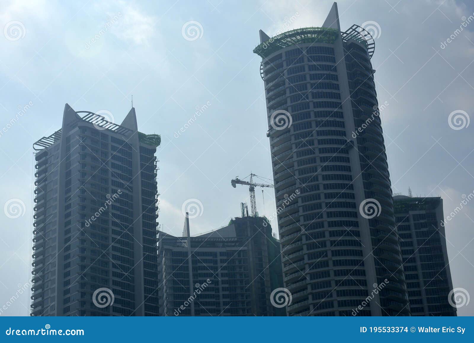 Surrounding Building Structures in Makati, Philippines Editorial Stock ...