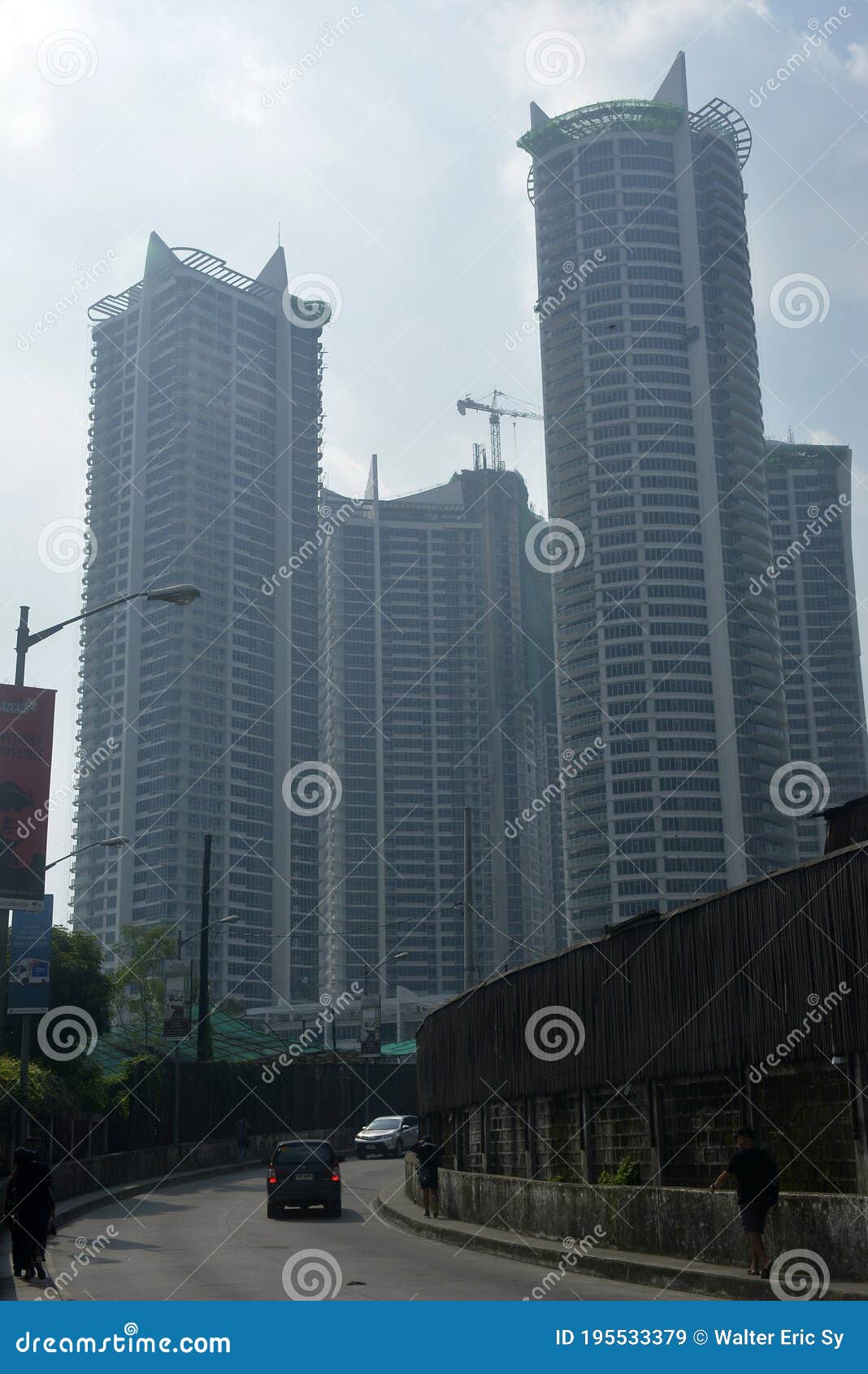 Surrounding Building Structures in Makati, Philippines Editorial Stock ...