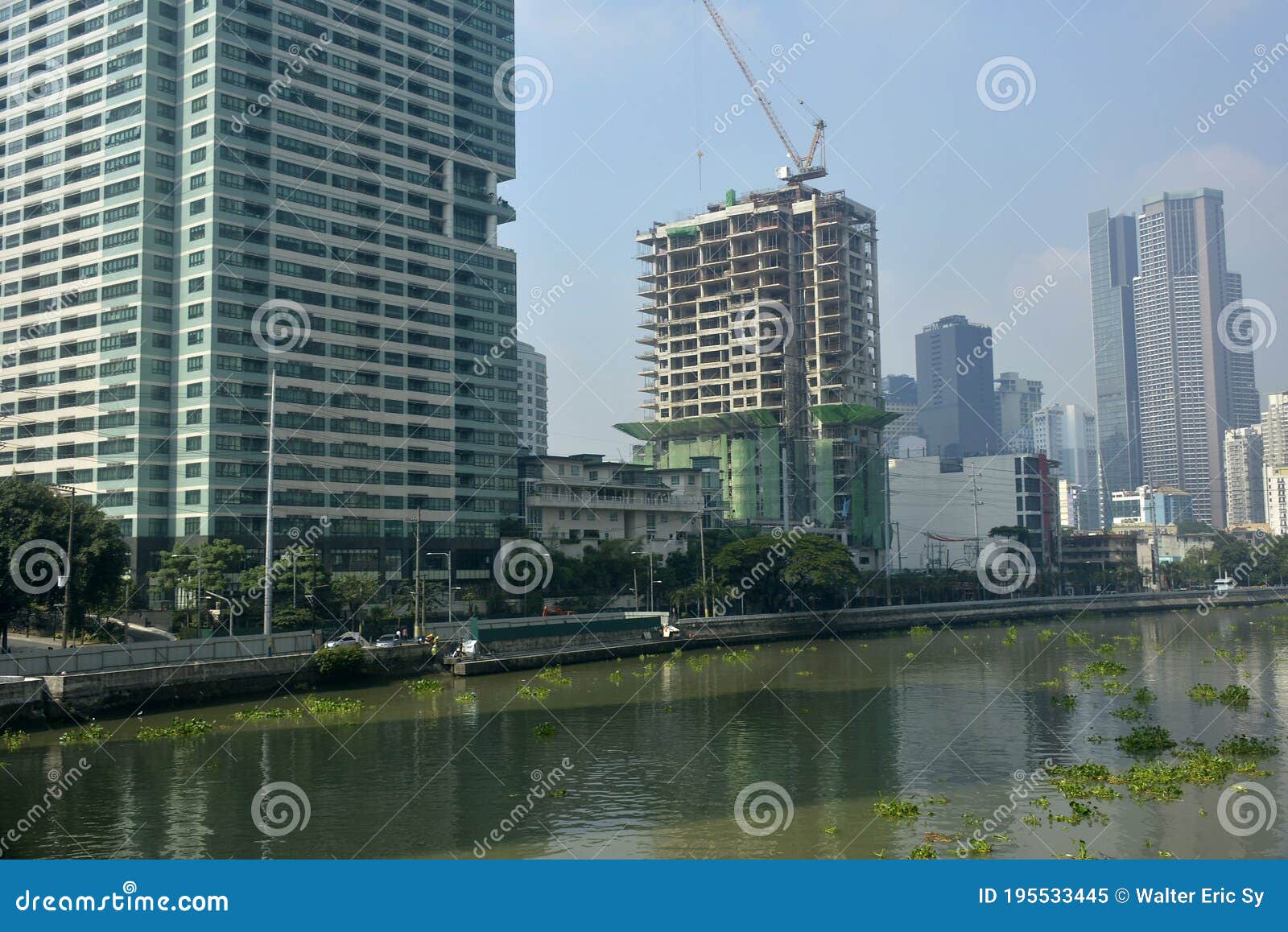 Surrounding Building Structures in Makati, Philippines Editorial Image ...