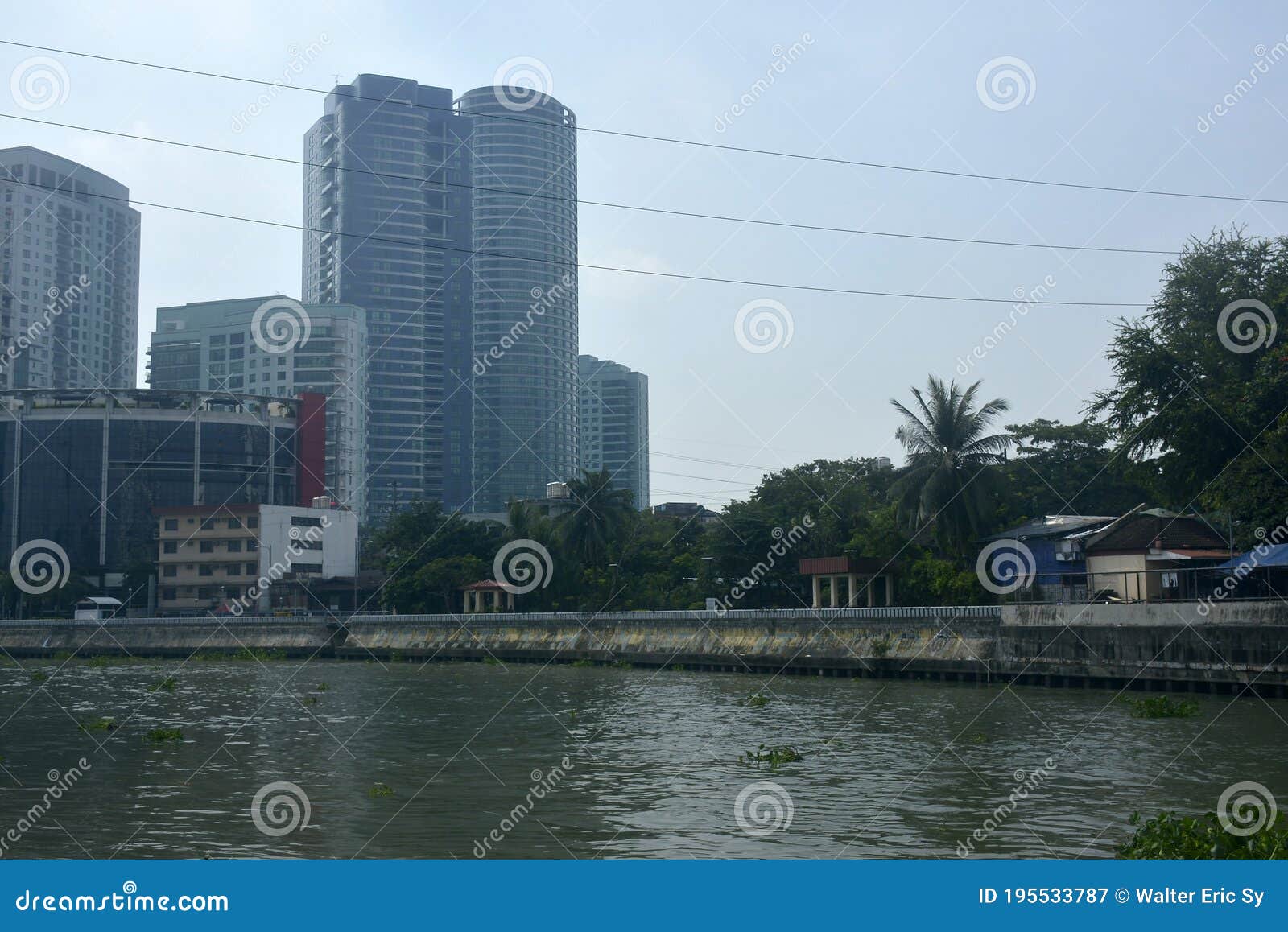 Surrounding Building Structures in Makati, Philippines Editorial ...