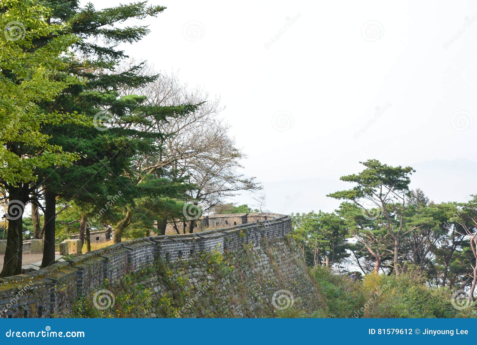 Surrounding Wall stock photo. Image of brick, dome, mountain - 81579612
