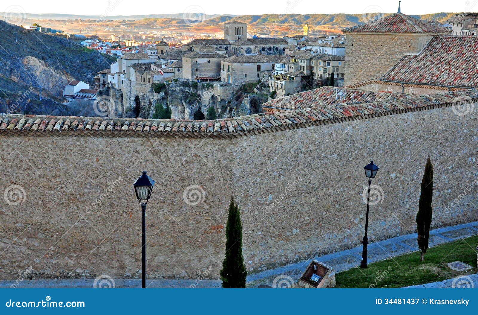 Surrounding wall stock image. Image of hill, culture - 34481437