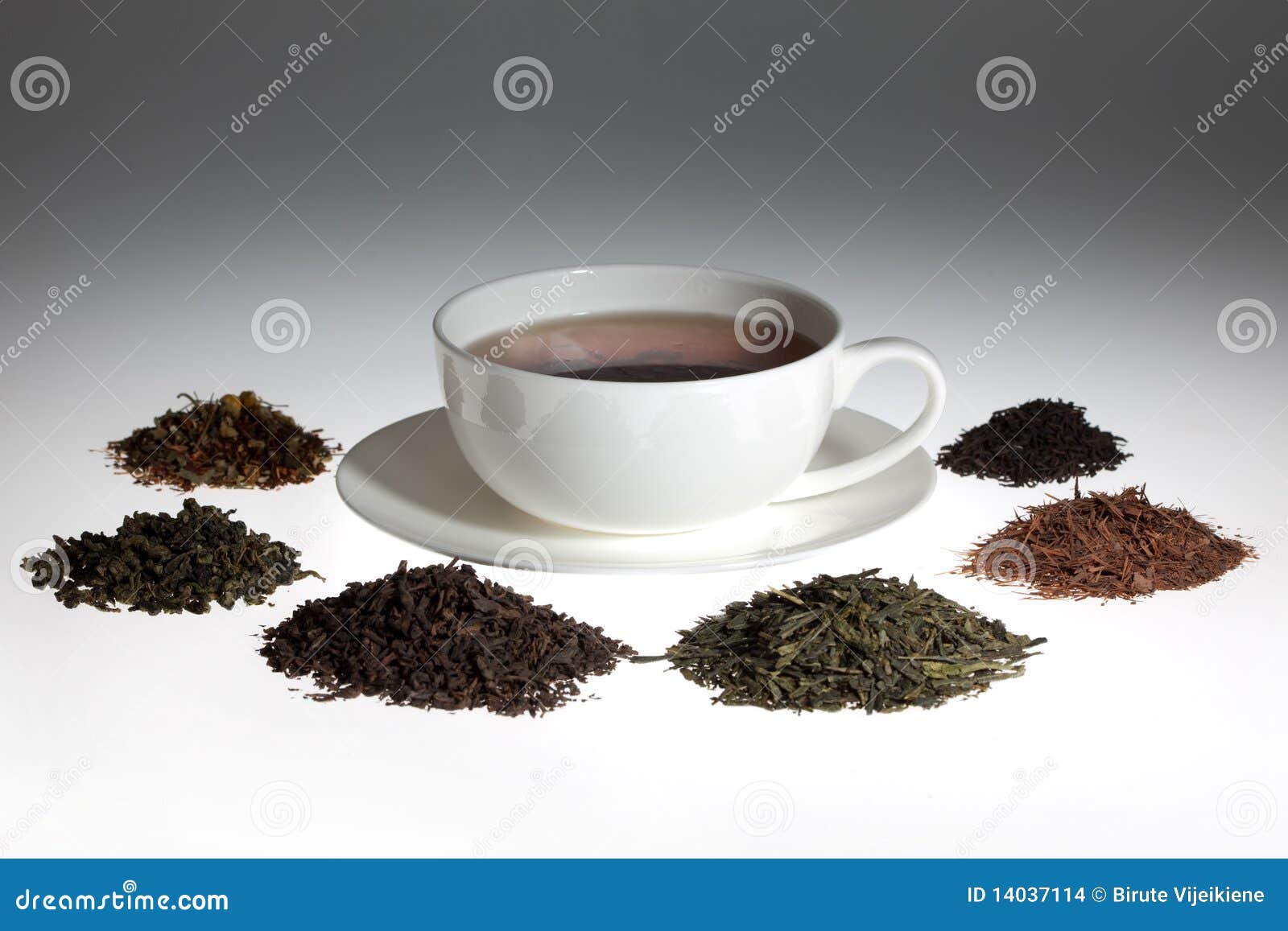 Surtido del té foto de archivo. Imagen de placa, bebida - 14037114