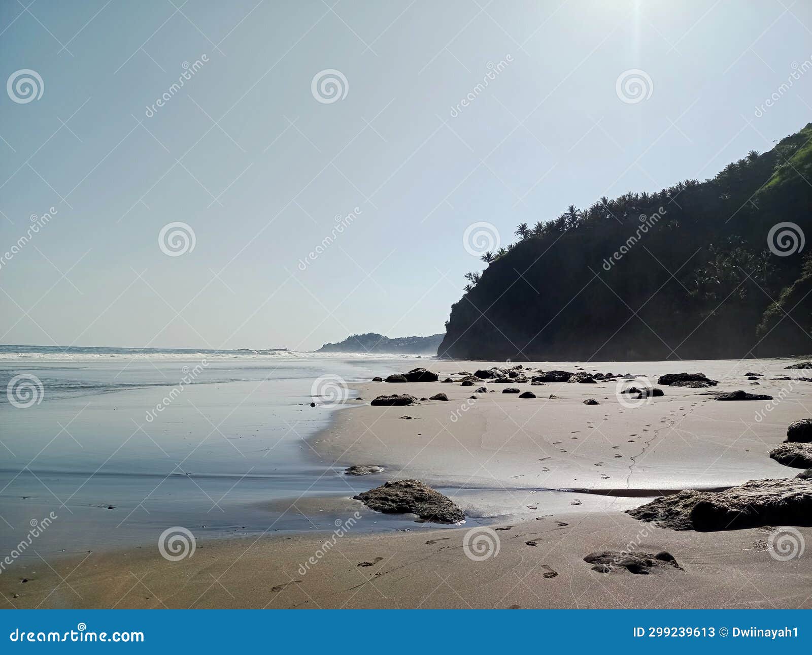 Surumanis Beach stock image. Image of surumanis, coral - 299239613