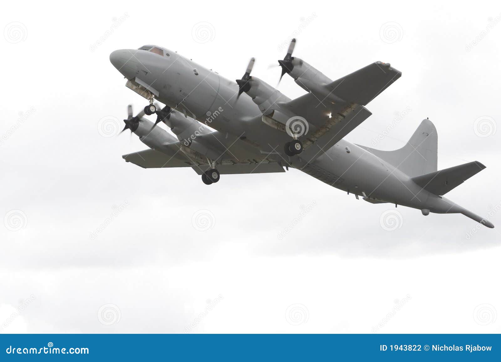 Surveillance Aircraft stock photo. Image of tires, tail - 1943822