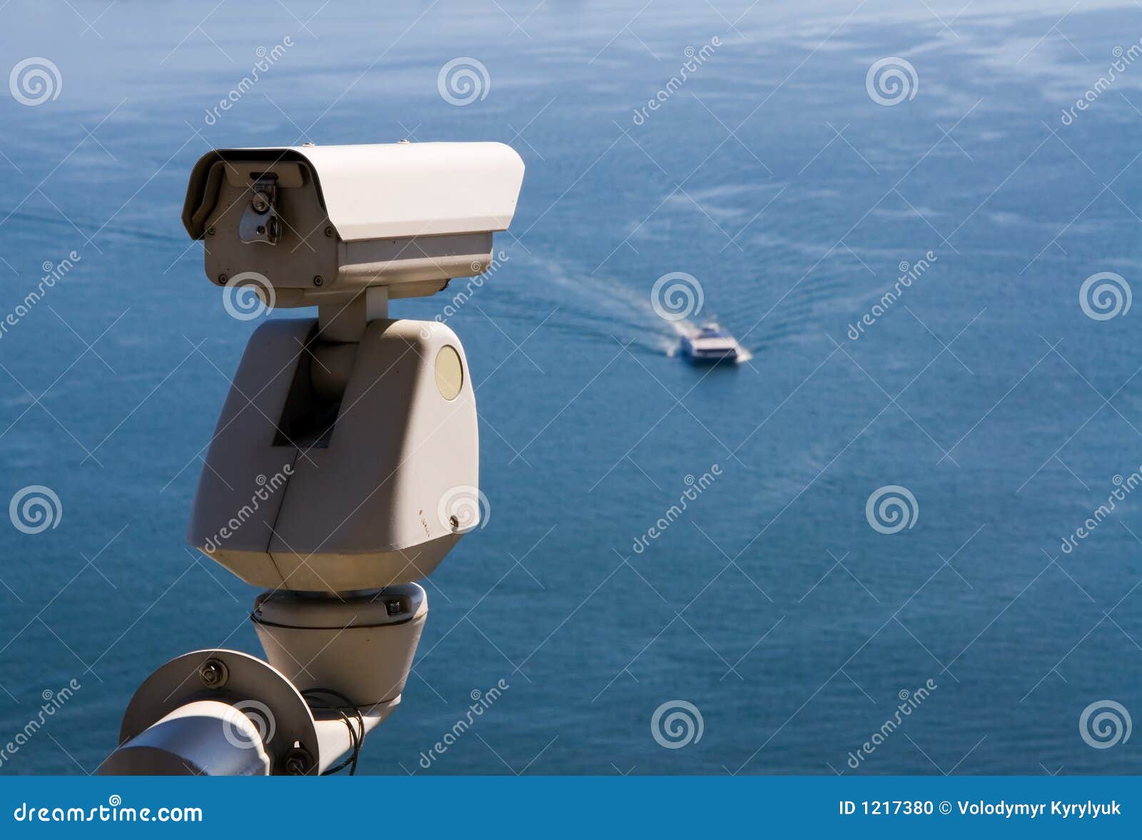 Surveillance camera stock photo. Image of cctv, property - 1217380