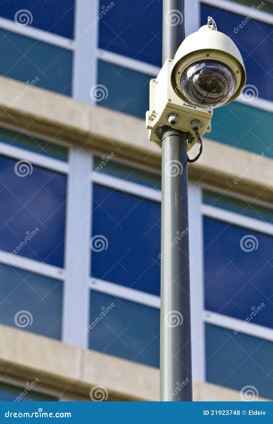 Surveillance Camera and Corporate Building Stock Photo - Image of ...