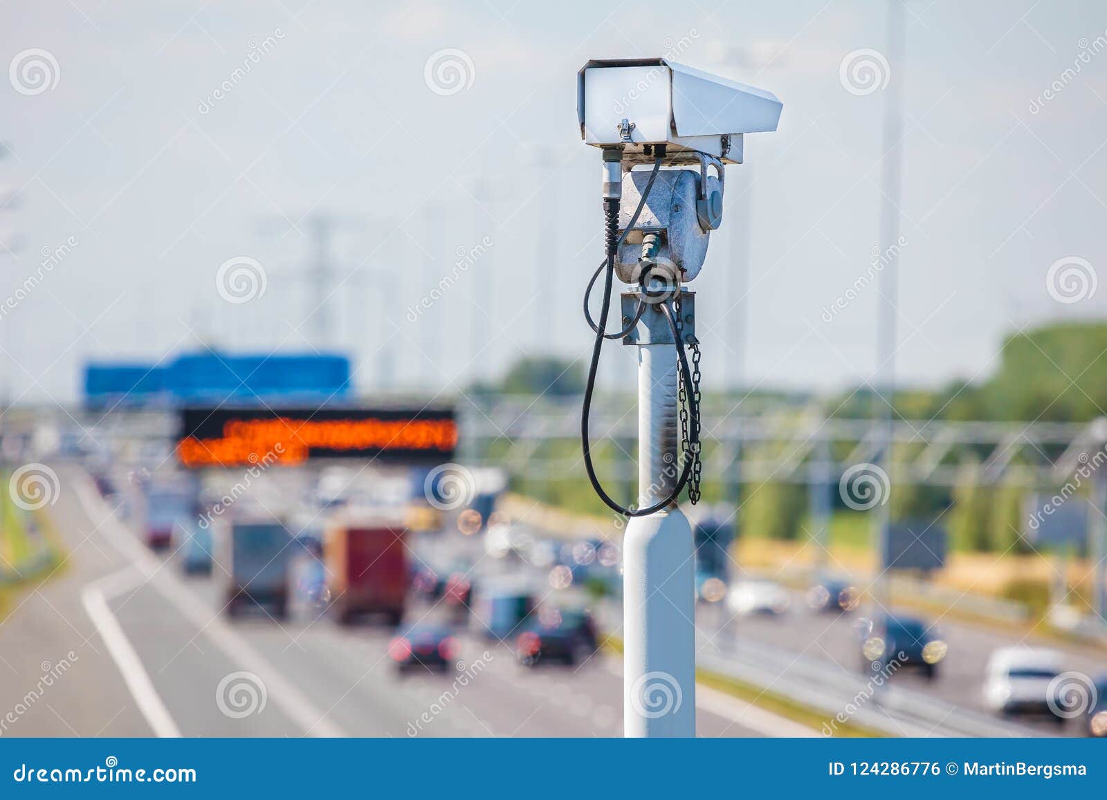 Dutch Highway Exit Sign With Tourist Directions Royalty-Free Stock ...