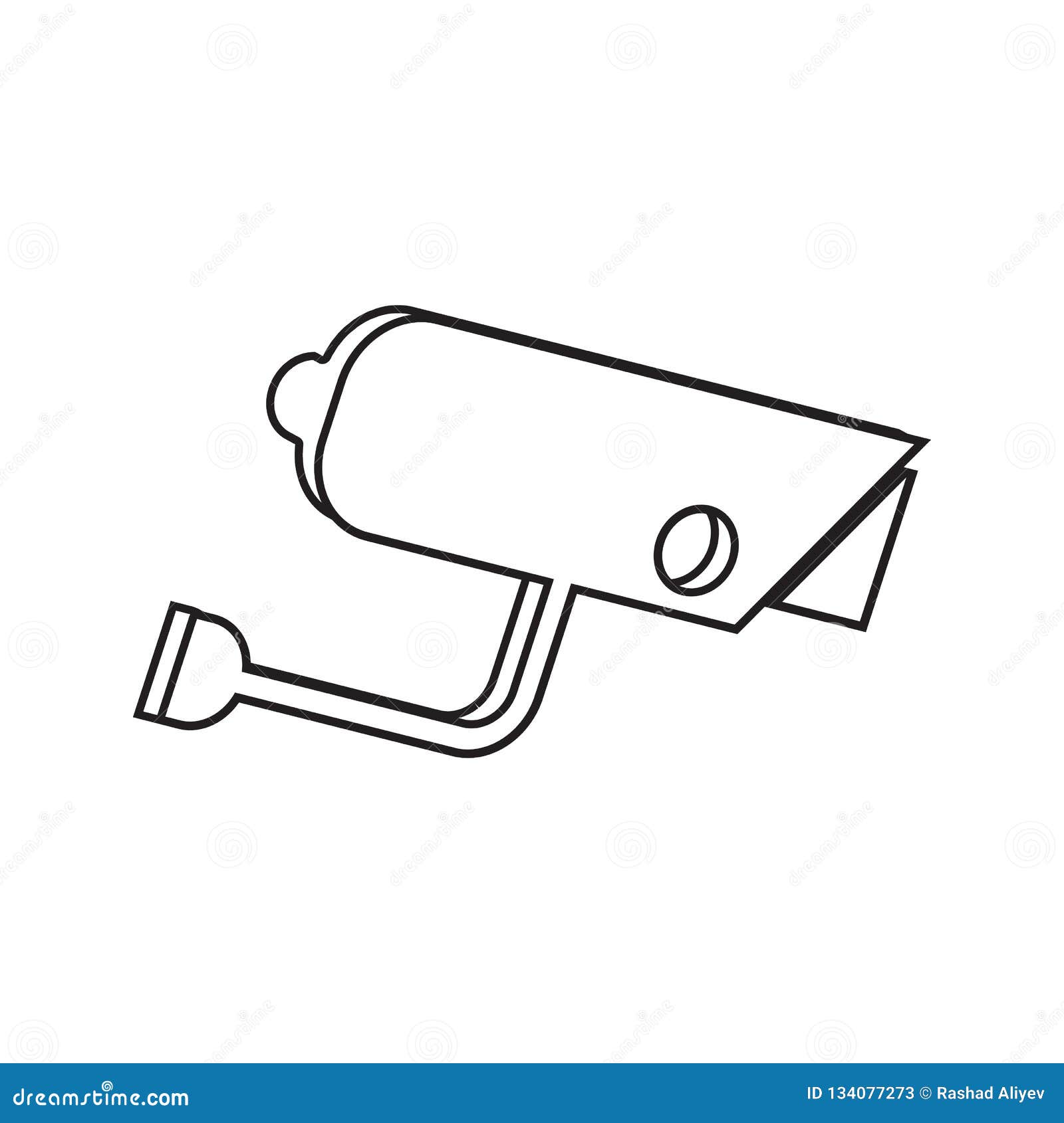 Surveillance Camera Icon. Element of Cyber Security for Mobile Concept ...