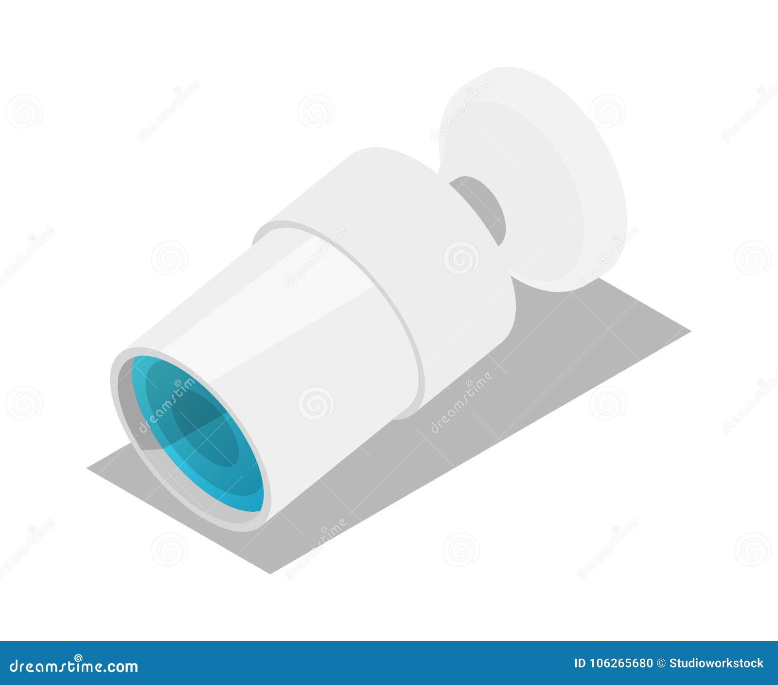 Surveillance Camera Isometric 3D Icon Stock Vector - Illustration of ... Surveillance Camera Isometric 3D Icon Stock Vector - Illustration of ...