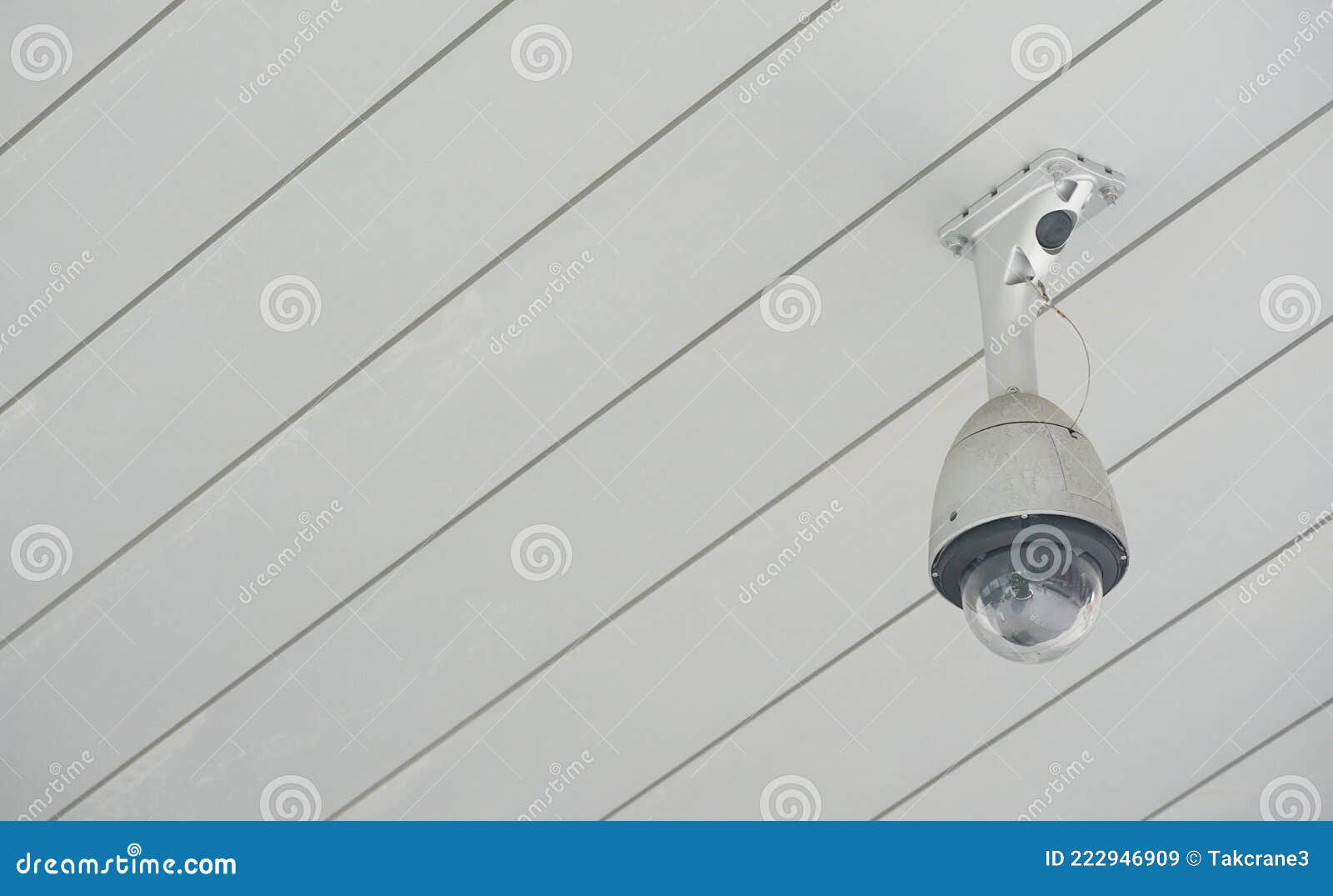 Surveillance camera stock image. Image of hanging, surveillance - 222946909