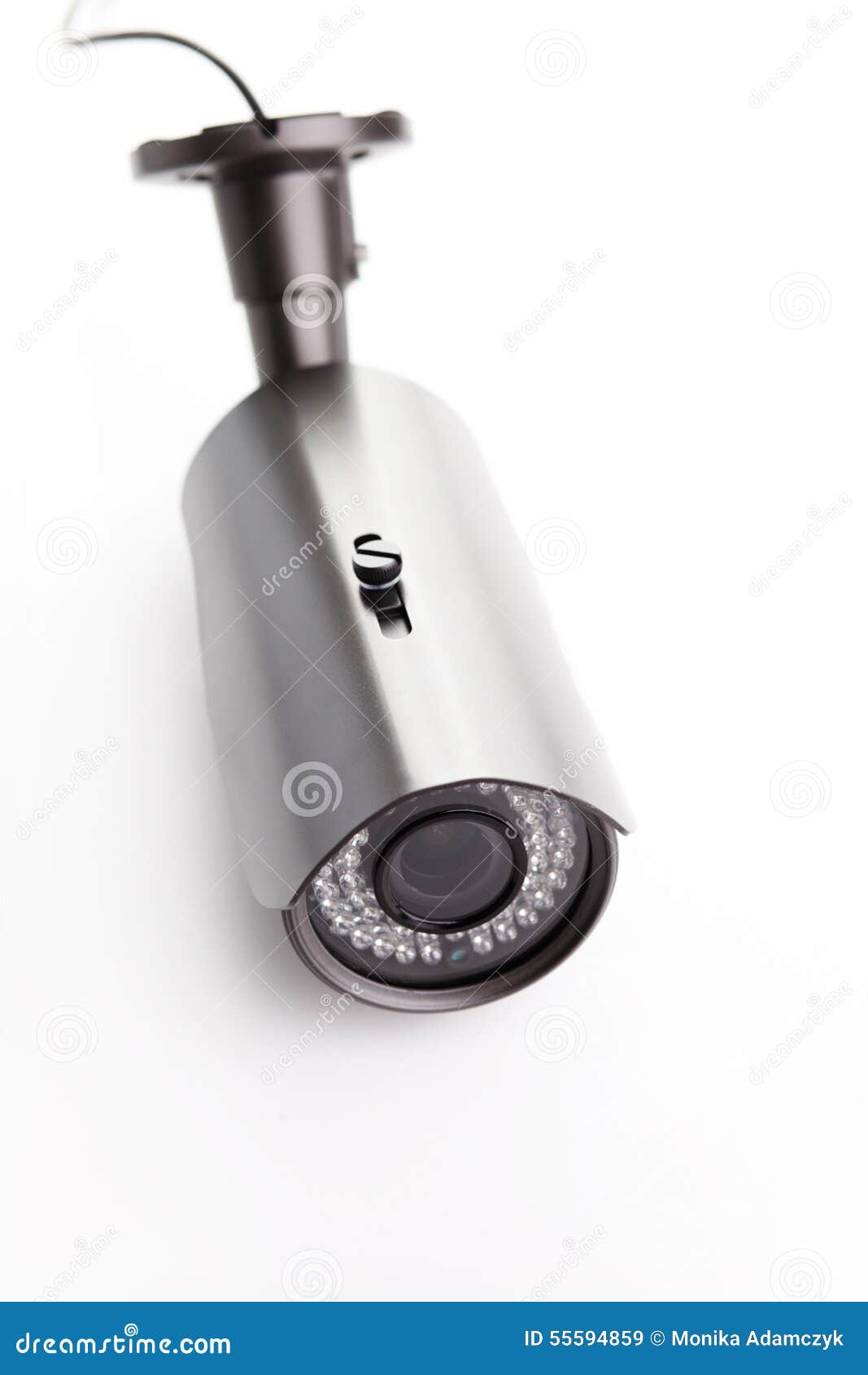 Surveillance camera stock image. Image of monitor, industry - 55594859