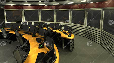 Surveillance room stock image. Image of traffic, alert - 533763