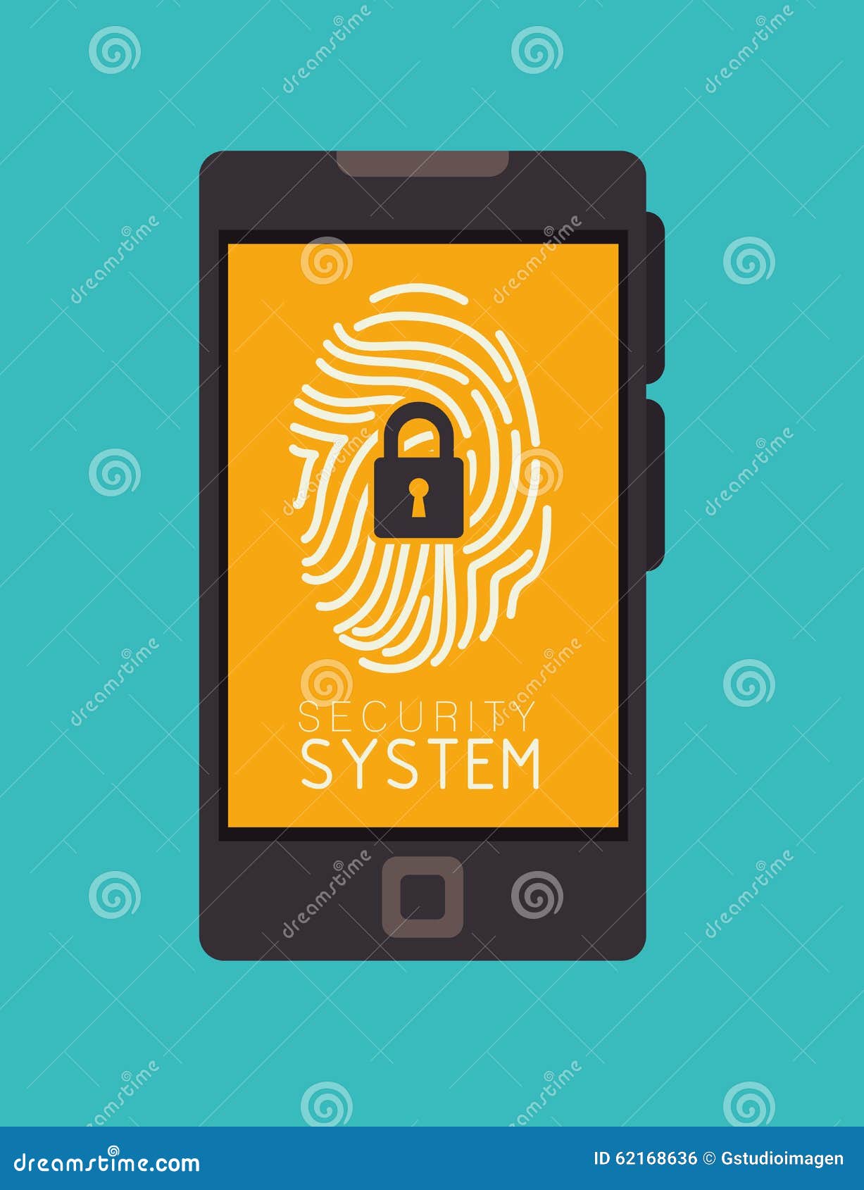 Surveillance Security System Stock Illustration - Illustration of smart ...