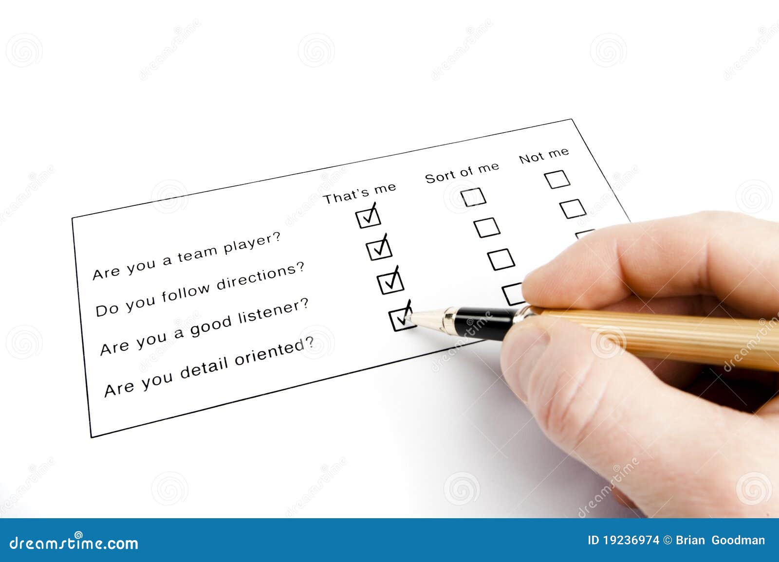 Survey stock photo. Image of survey, text, rating, hand - 19236974