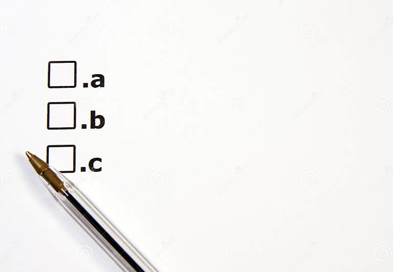 Survey stock image. Image of questionnaire, good, interrogation - 6504079