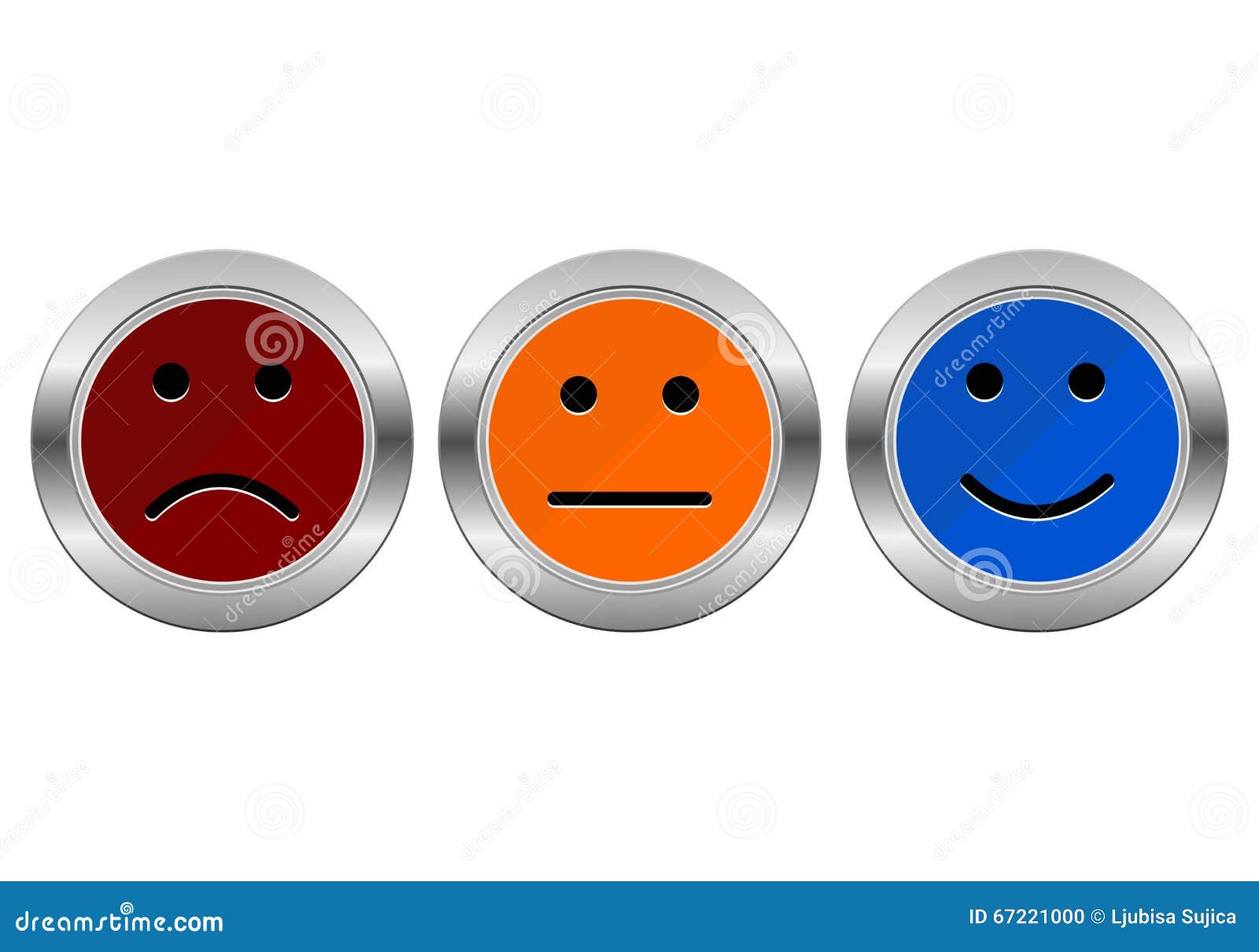 Survey Buttons (business Customer Service Feedback Concept) Stock ...