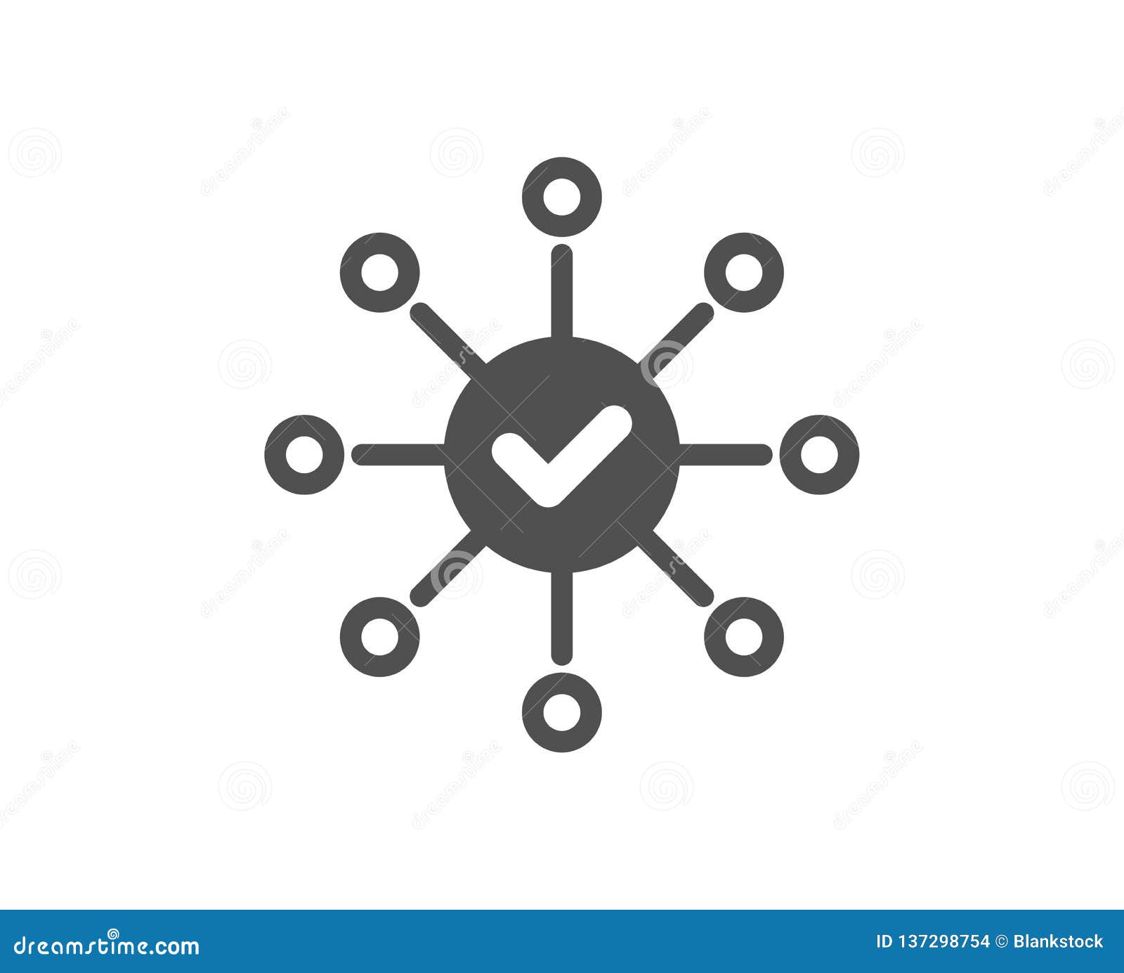 Survey Check Icon. Correct Answer Sign. Vector Stock Vector ...