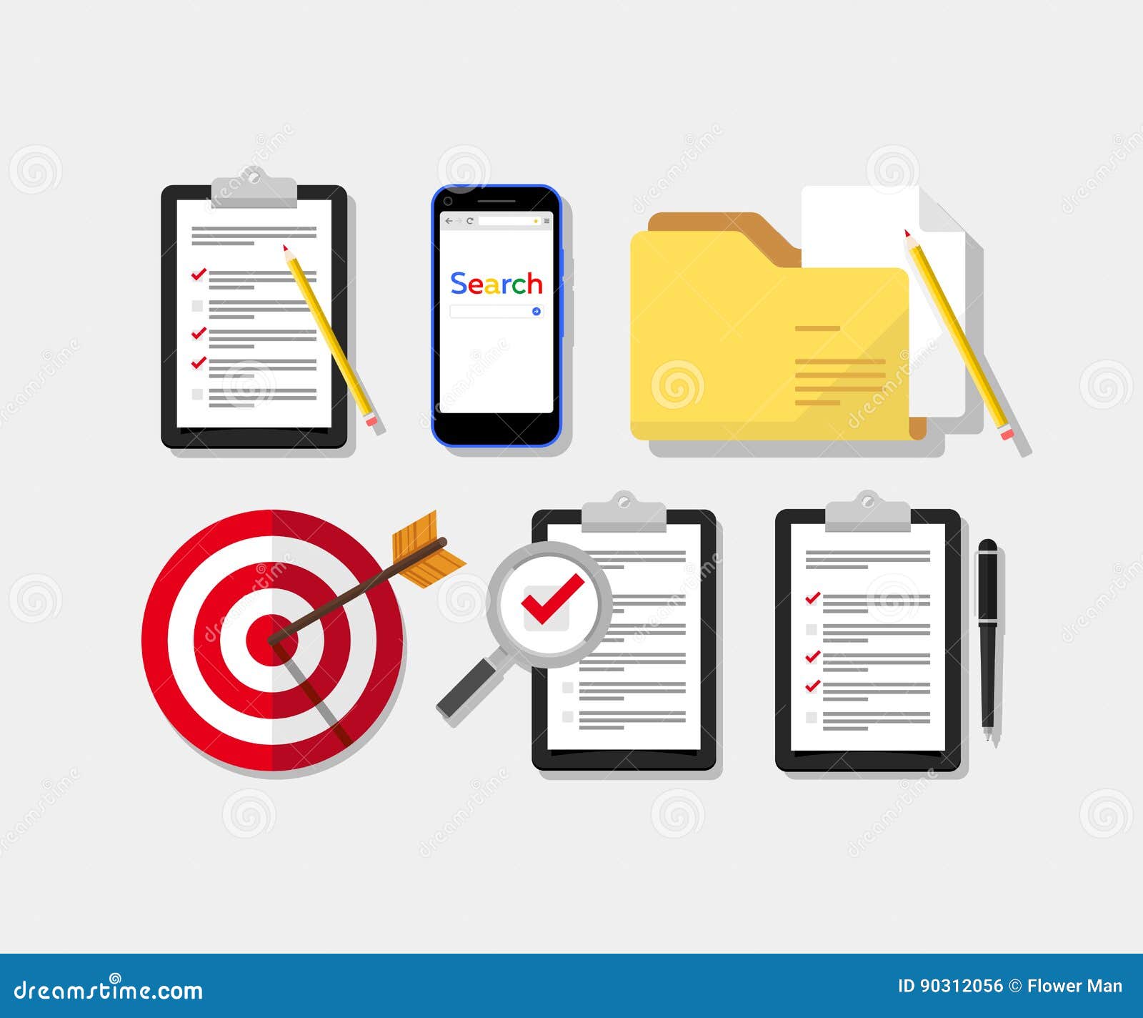 Target Checklist Stock Illustrations – 4,585 Target Checklist Stock ...