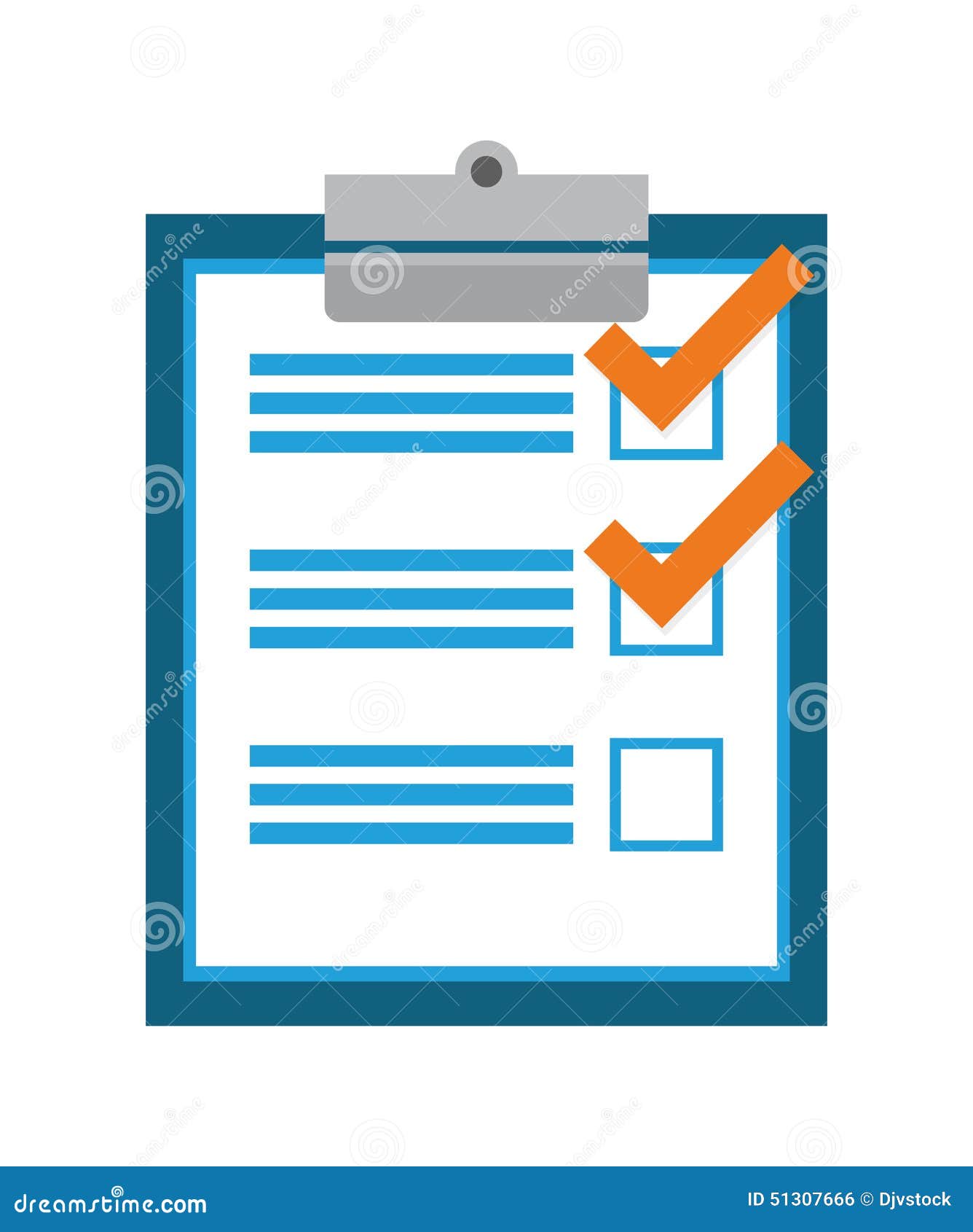 Survey Design, Vector Illustration. Stock Vector - Illustration of ...