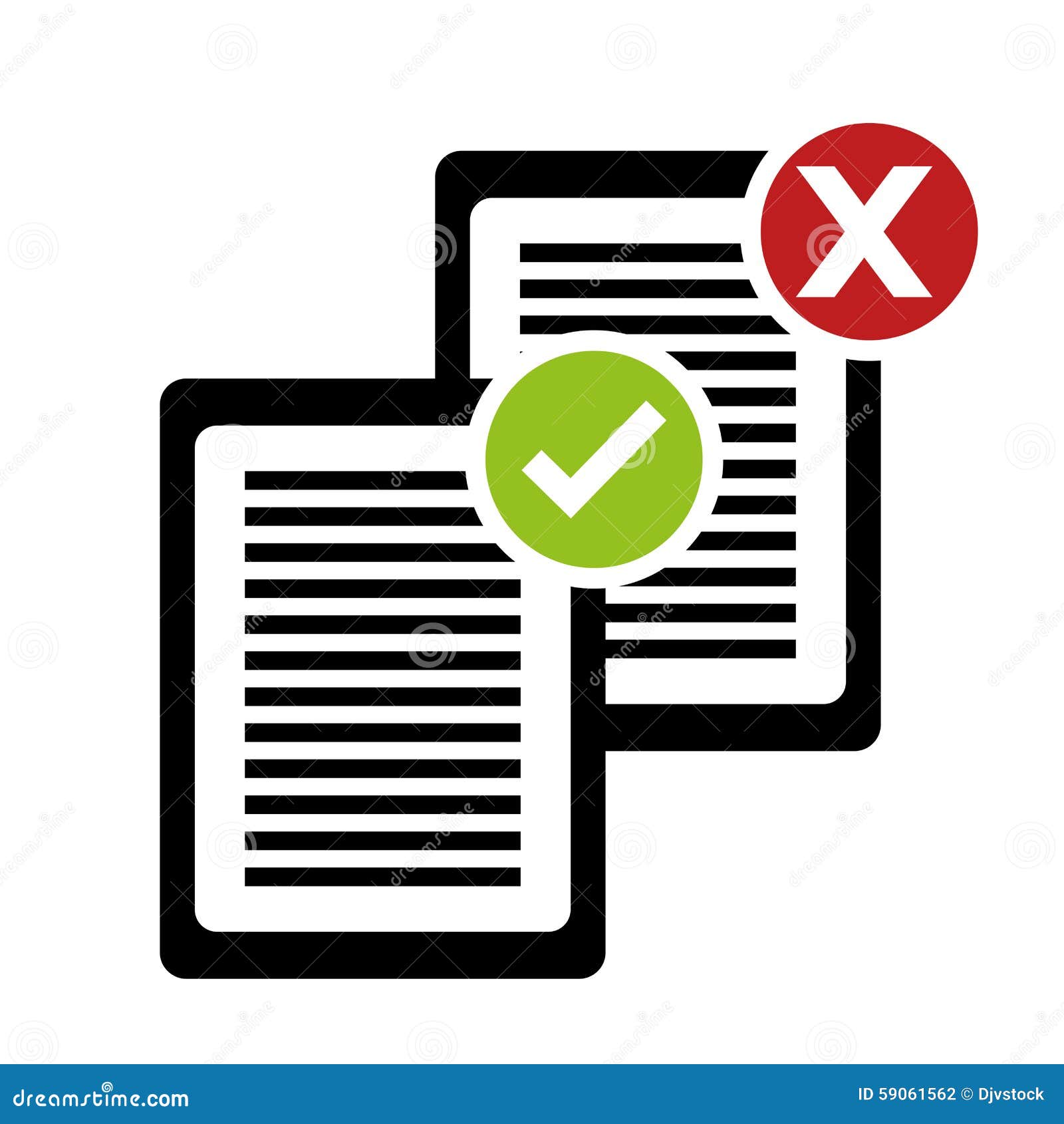 Survey icon design stock vector. Illustration of option - 59061562