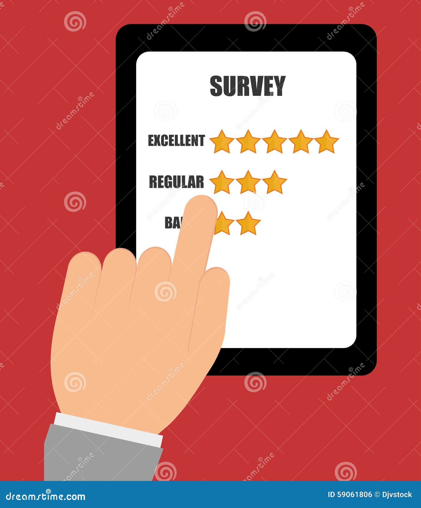 Survey icon design stock vector. Illustration of document - 59061806