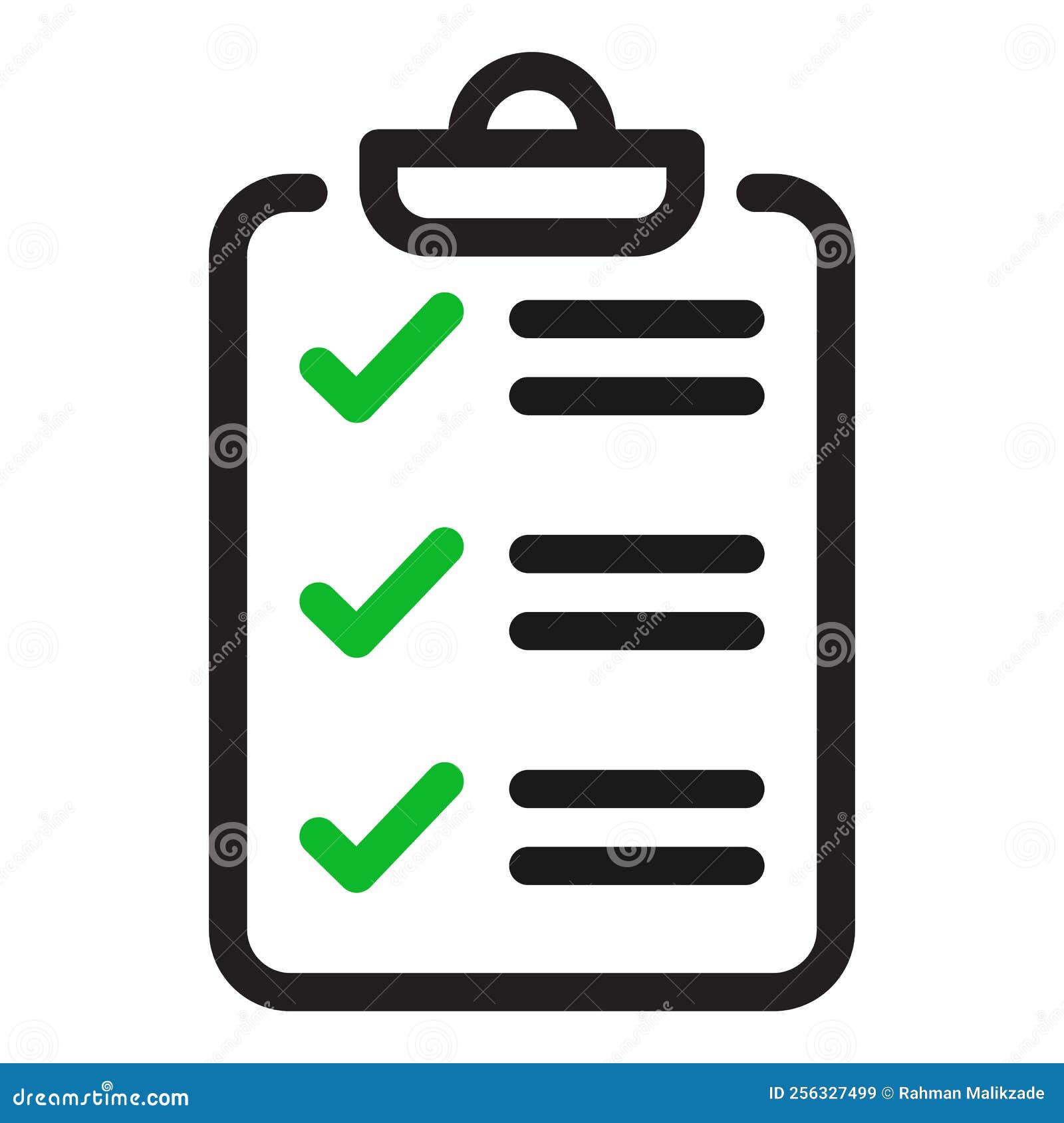 Survey Management Icon. Checklist Forum Vector Illustration Stock ...