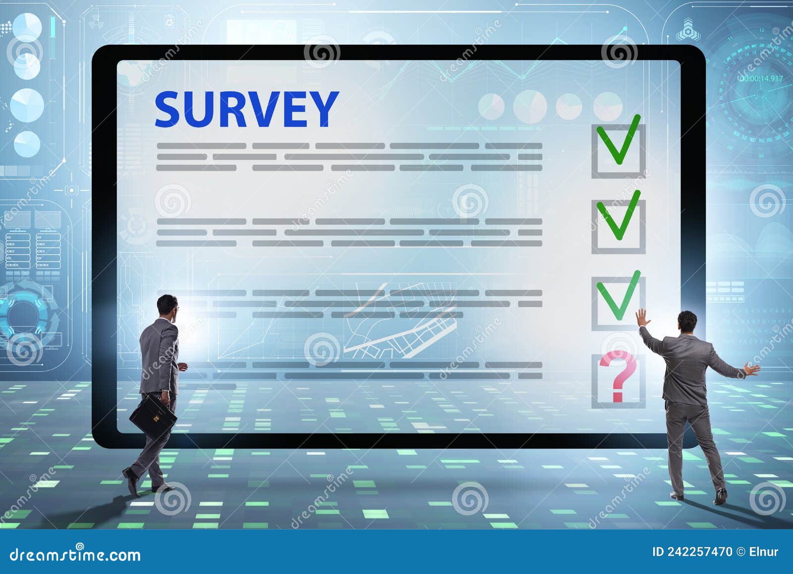 Survey Questionnaire with Tick Boxes Stock Photo - Image of internet ...