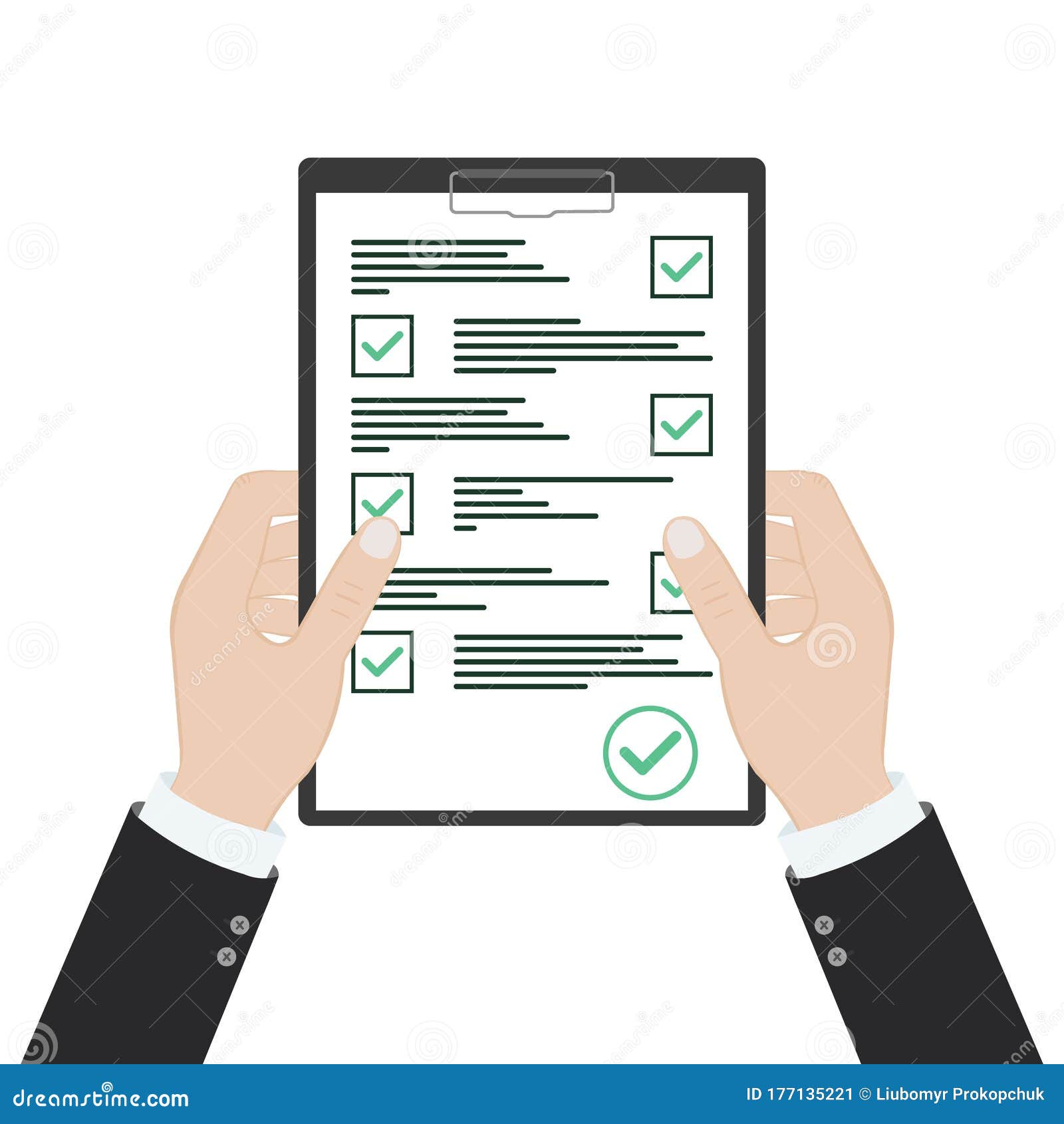 Survey Sheet with Answered Quiz Checklist and Success Result Assessment ... Survey Sheet with Answered Quiz Checklist and Success Result Assessment ...