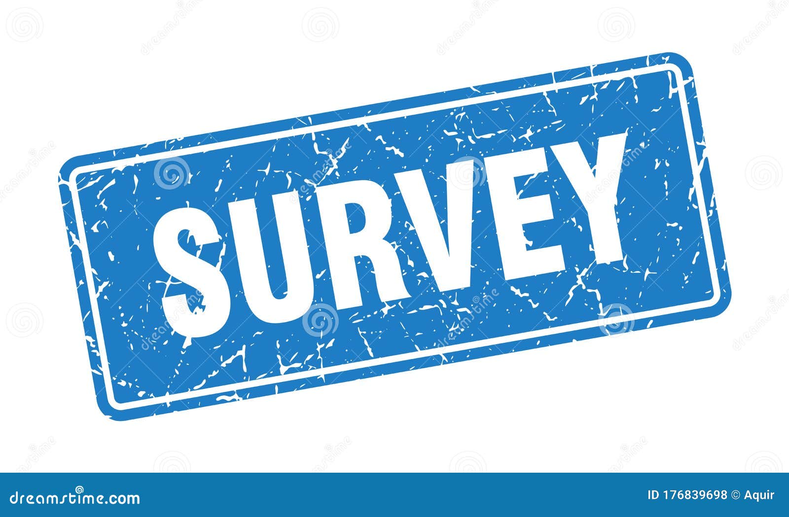 Survey Sign. Survey Grunge Stamp Stock Vector - Illustration of vector ...